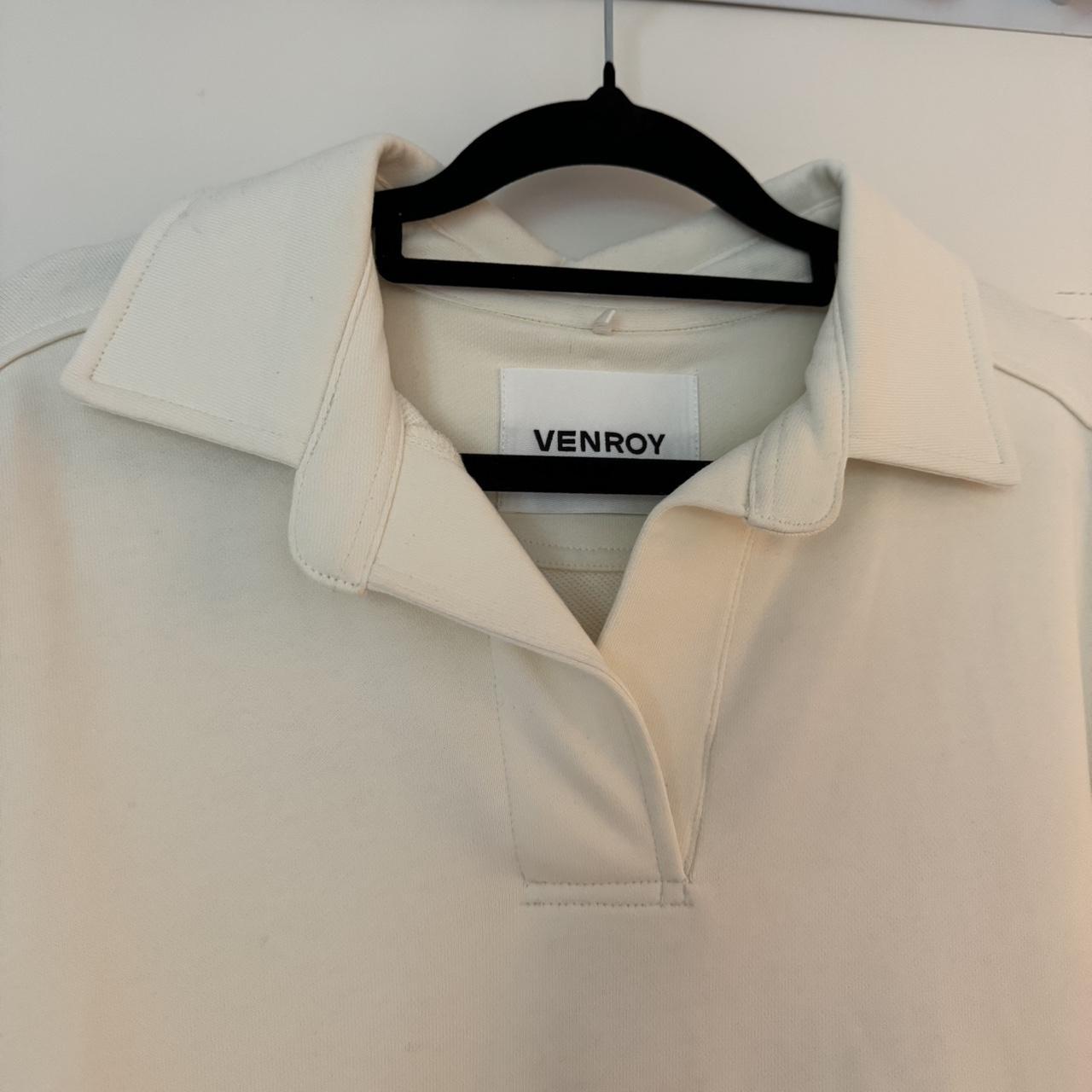 Venroy cotton track sweatshirt Worn once in new... - Depop