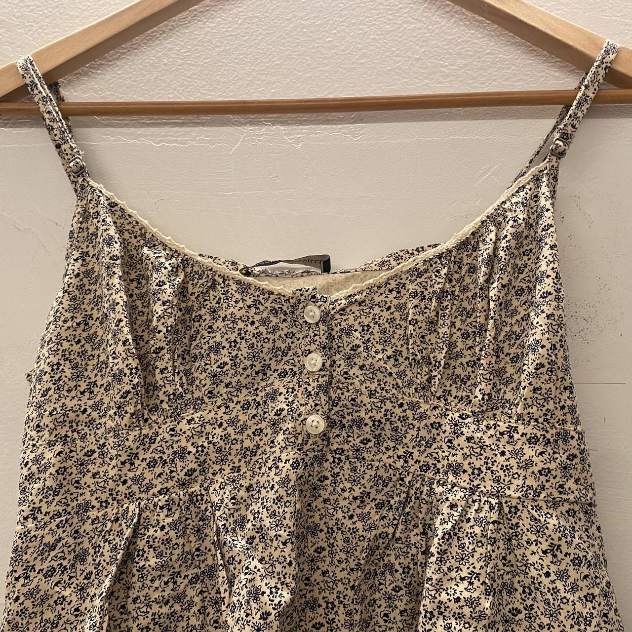 Super cute brandy babydoll tie up top #y2k... - Depop