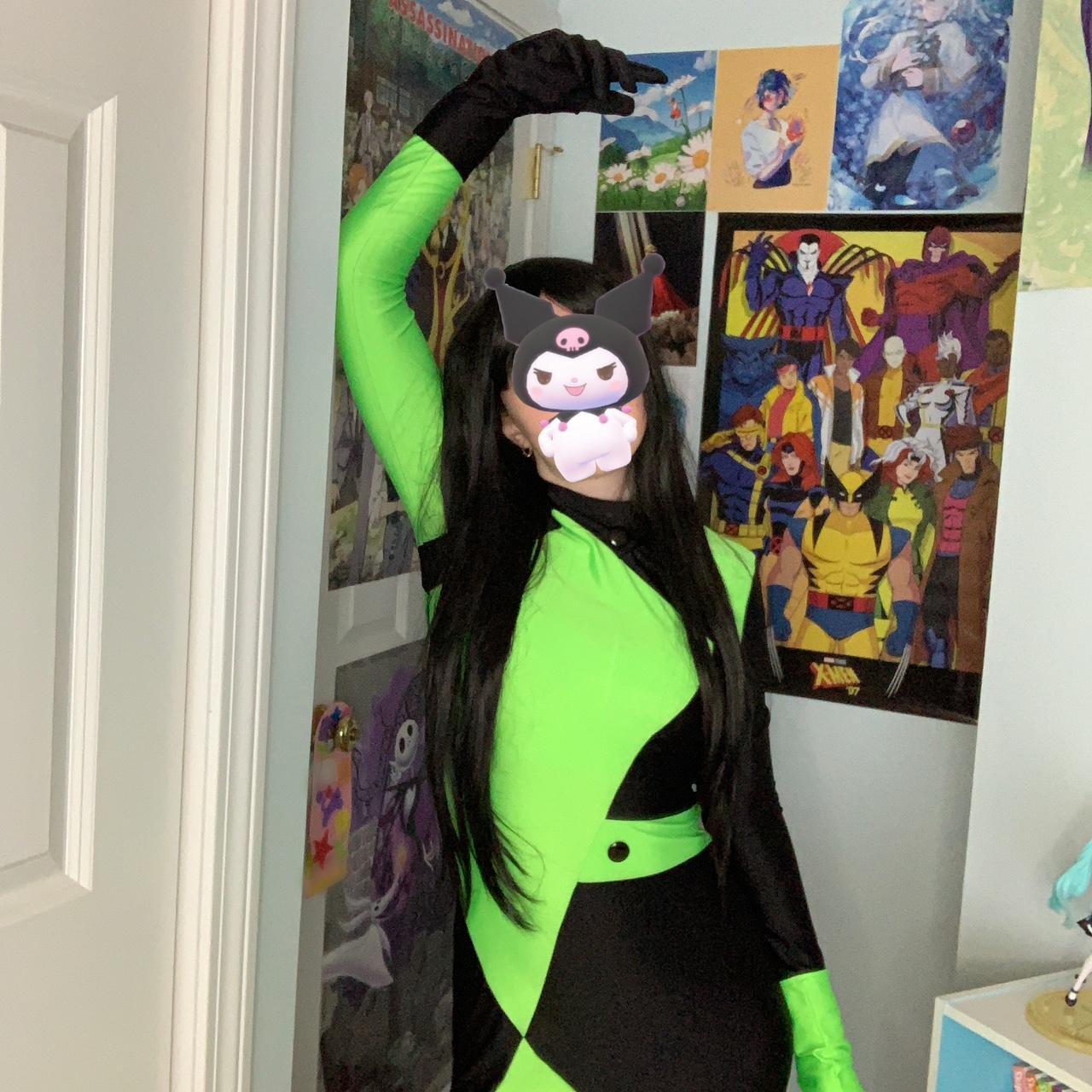 Shego costume - perfect for Halloween. includes the... - Depop
