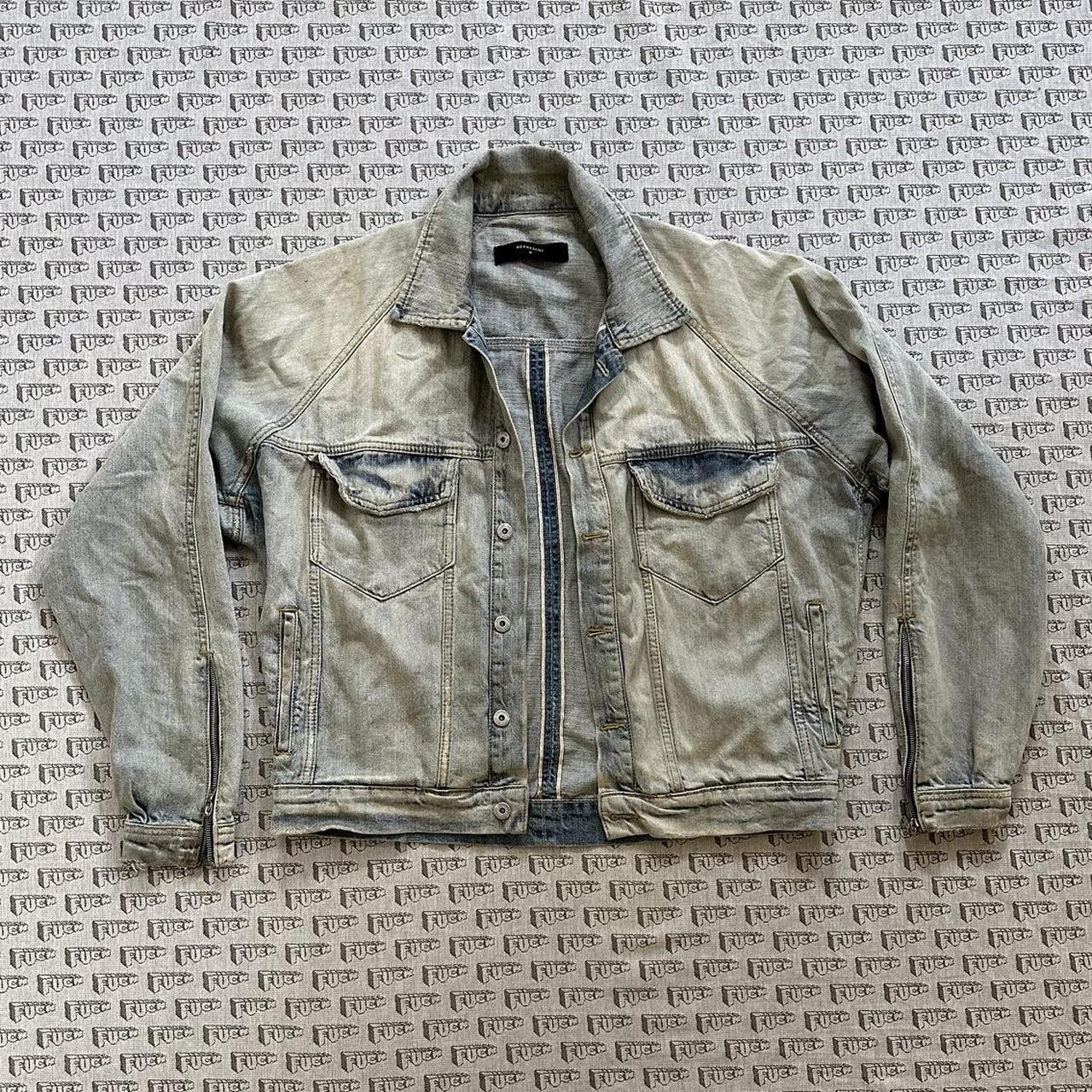 Represent Clothing Selvedge Denim Jacket -FREE... - Depop