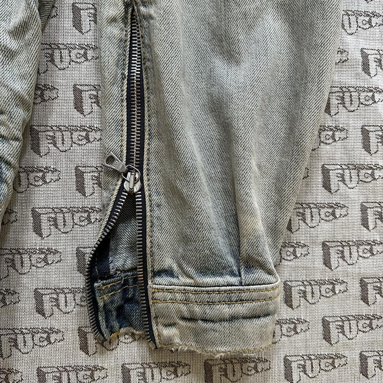 Represent Clothing Selvedge Denim Jacket -FREE... - Depop