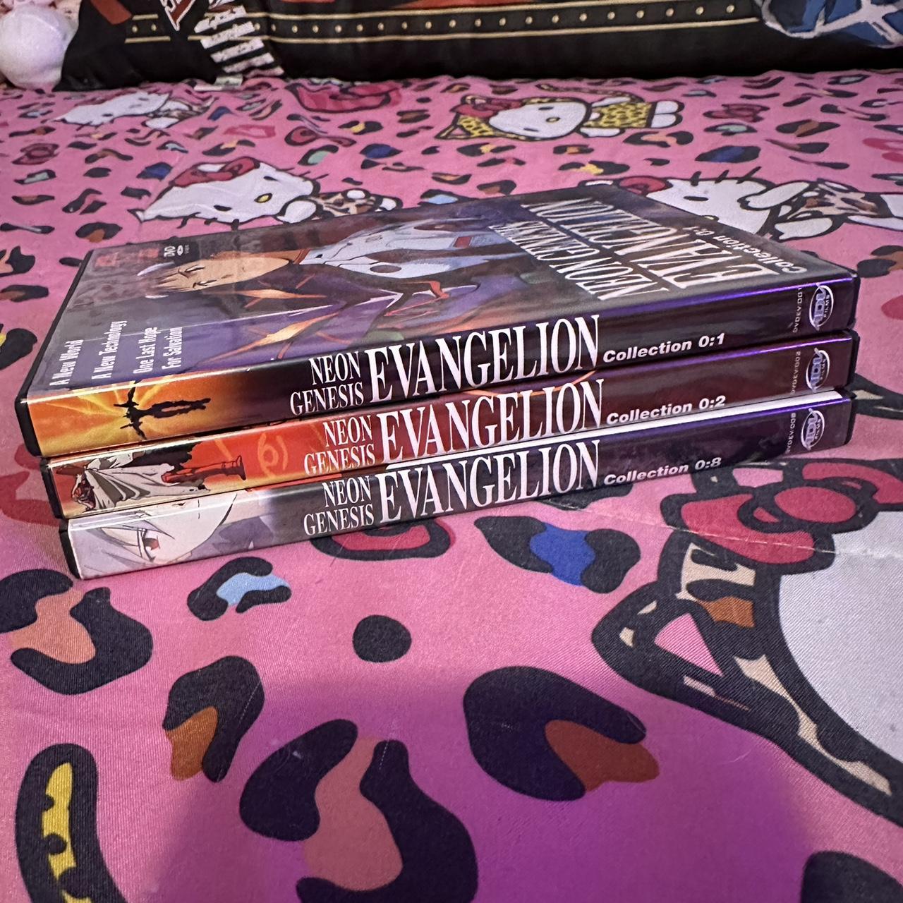 Evangelion DVD’s 1,2,8. All are in perfect... - Depop