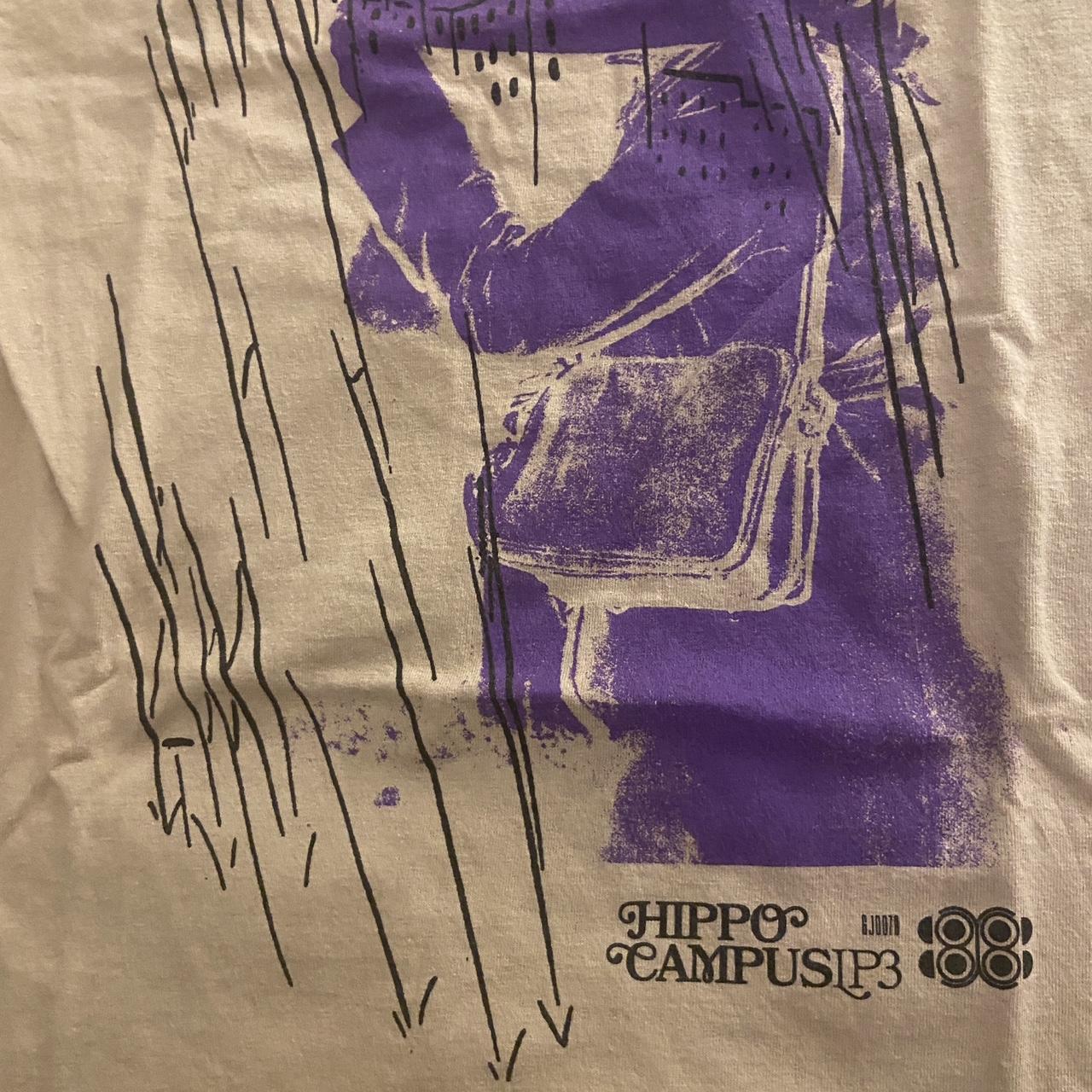 hippo campus lp3 merch, worn once, size medium | Depop