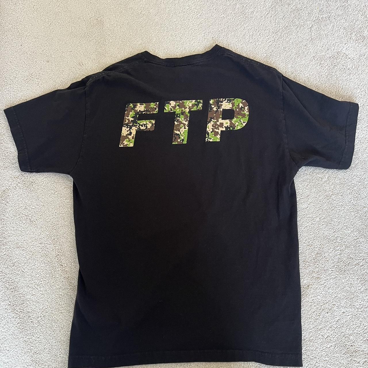 FTP digital tee Size large Worn but in good condition - Depop