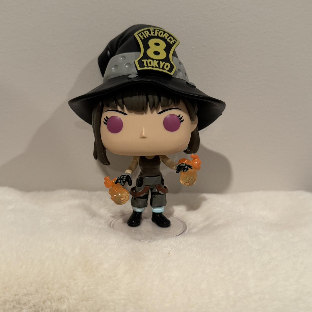 Fire Force Maki Funko pop *no box* Just having... - Depop