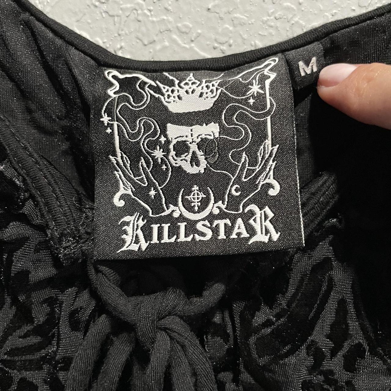 Killstar Women's Black Blouse | Depop