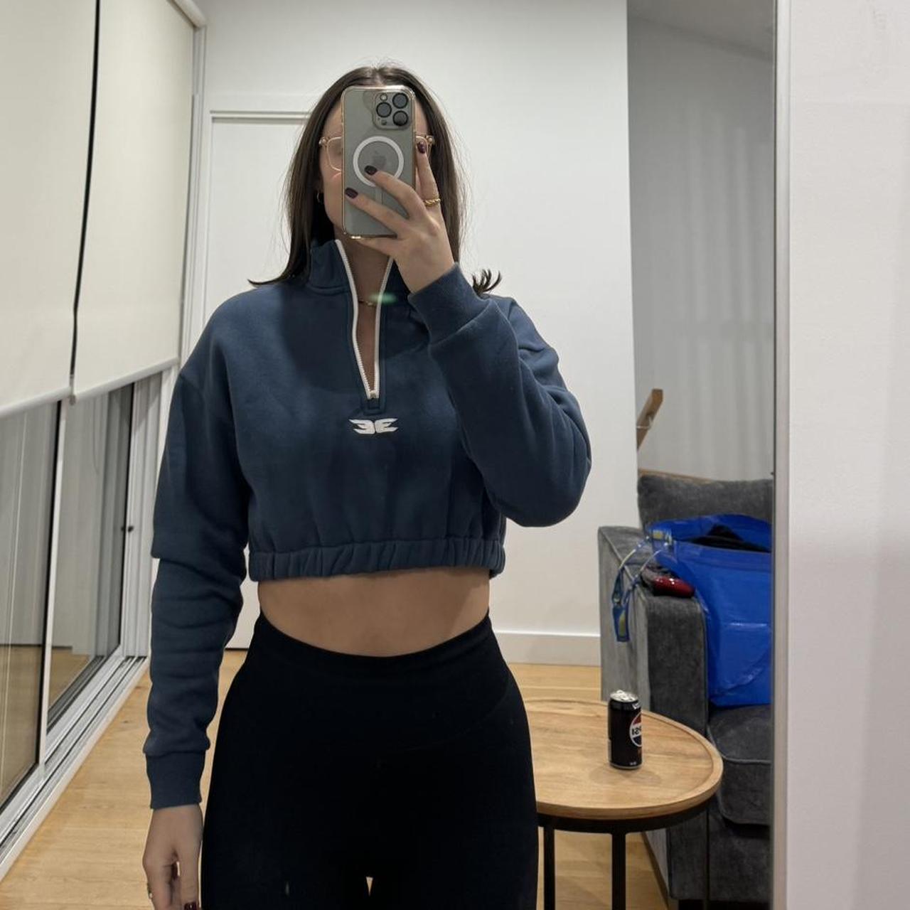 Elite eleven cropped jumper, worn only a few times - Depop