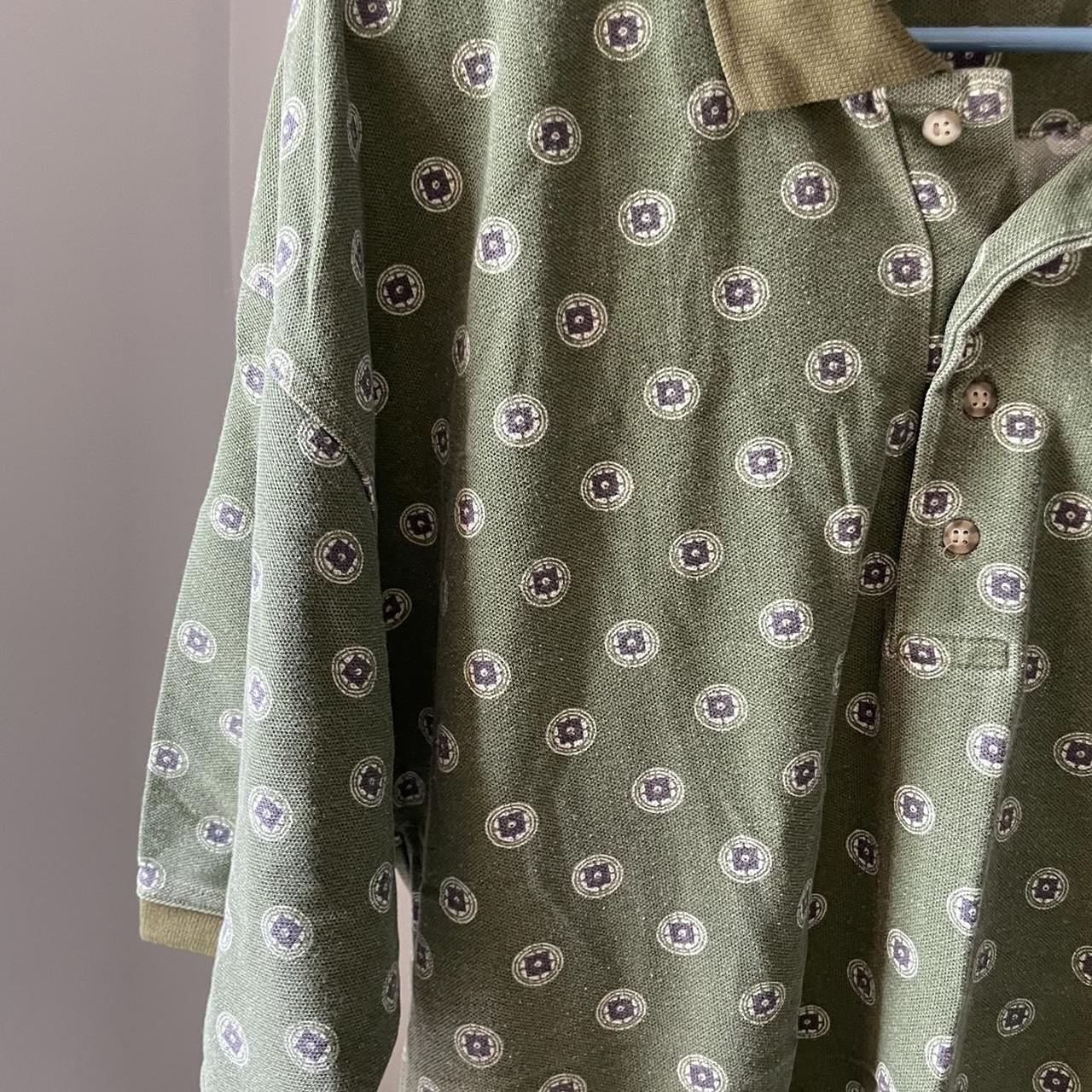 Bugle boy company geeen polo shirt - Depop