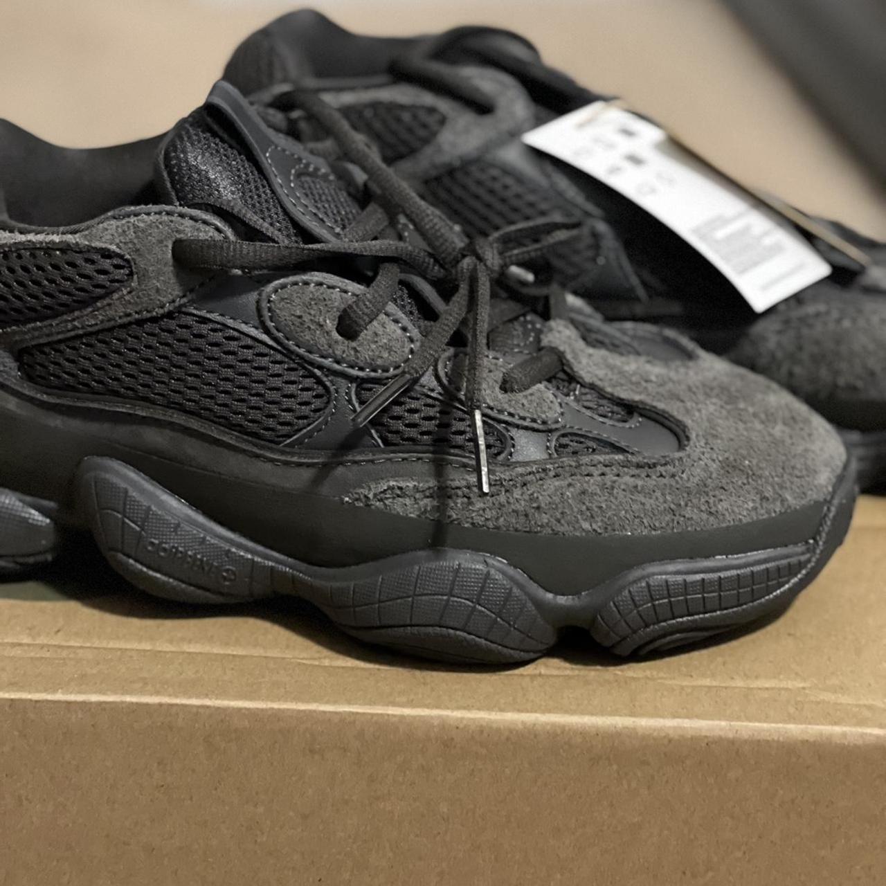 ADIDAS YEEZYS ‘500 UTILITY BLACK’ size US 6 UK 5 1/2... - Depop