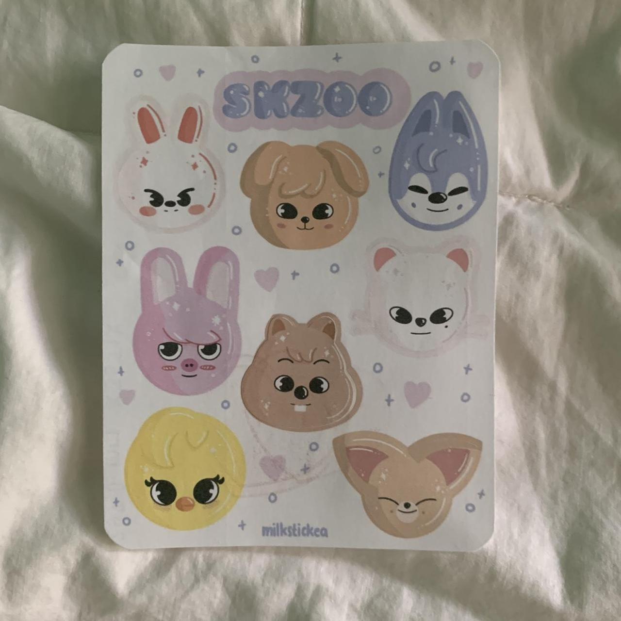 adorable stray kids skzoo stickers!! ~ not drawn by... - Depop