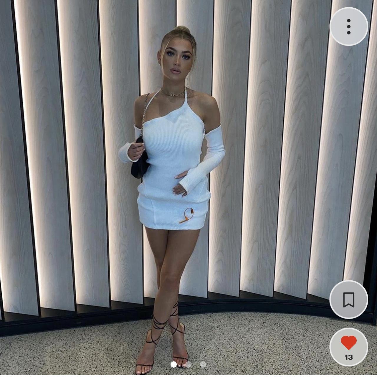 Bade dress Worn once size small - Depop