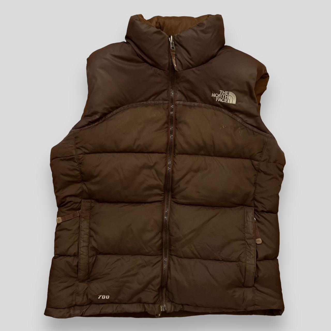 The North Face Women's Brown Gilet | Depop