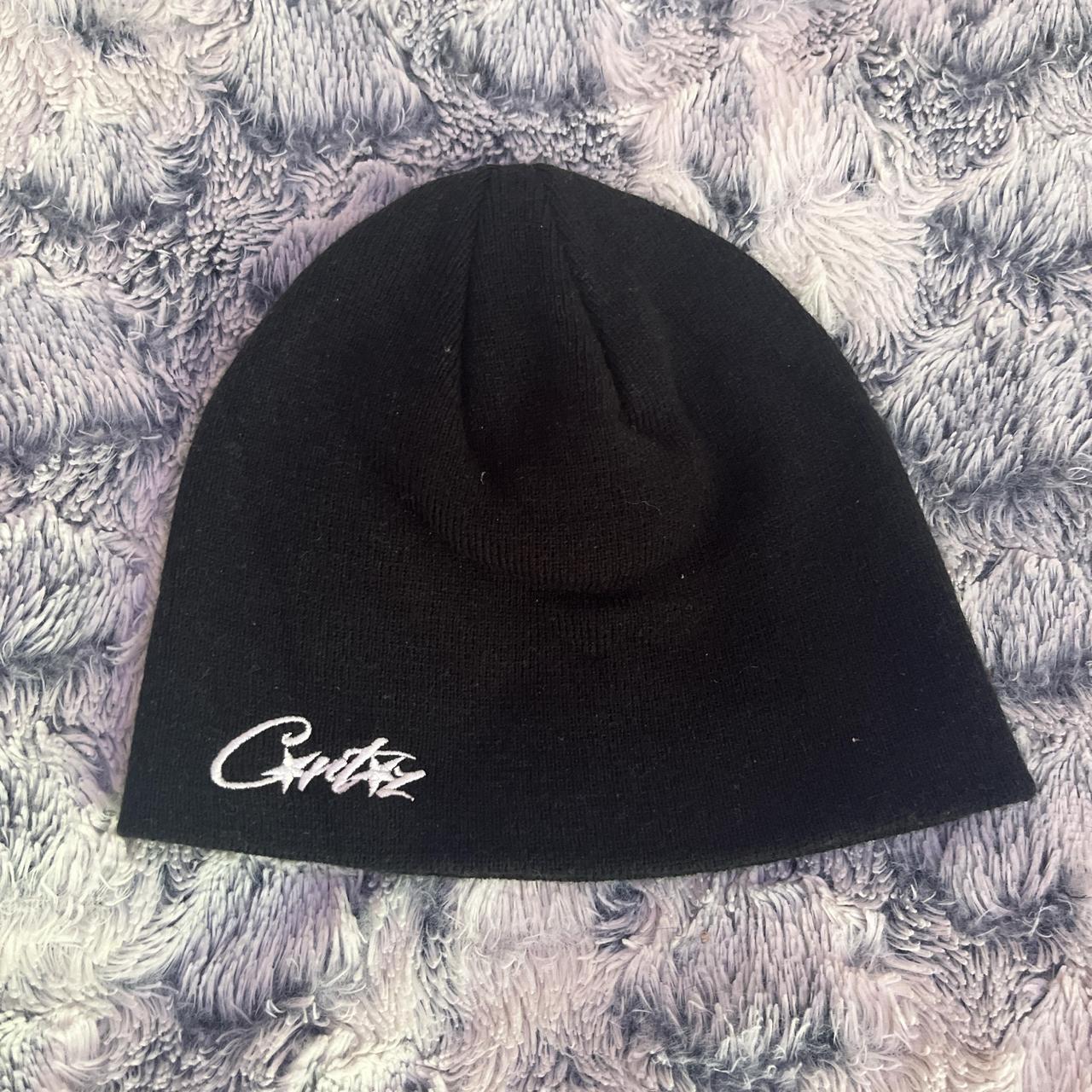 Black corteiz skull cap Only worn a couple times Dm... - Depop