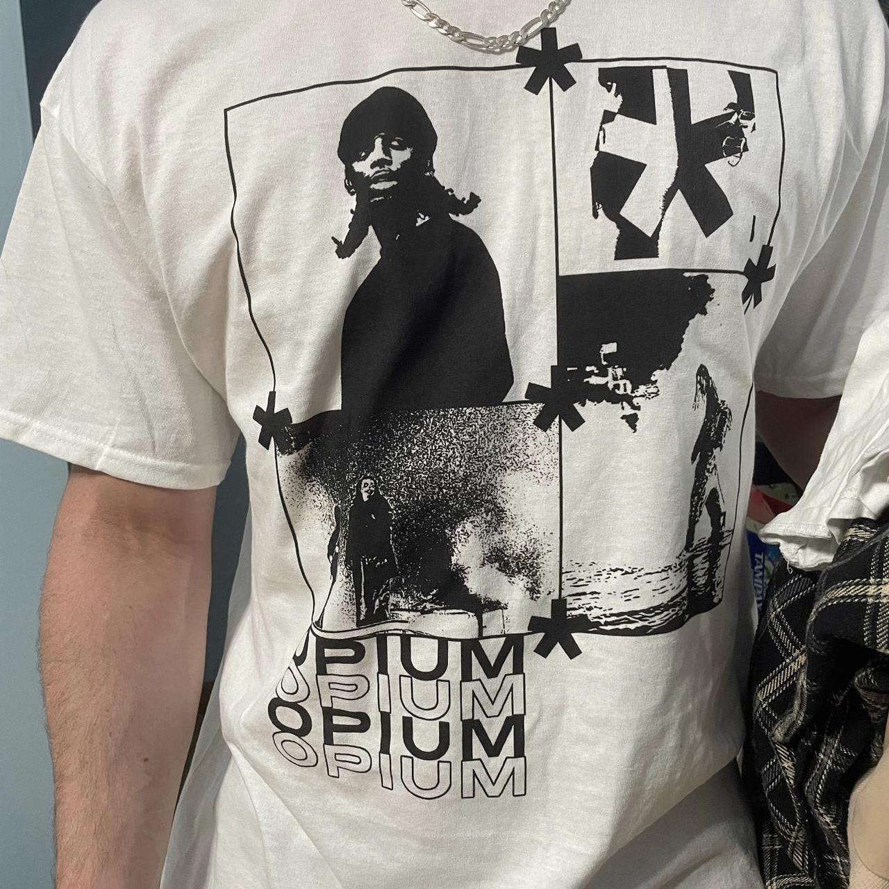 Opium Playboi Carti Graphic Tee Size: Multiple - Depop