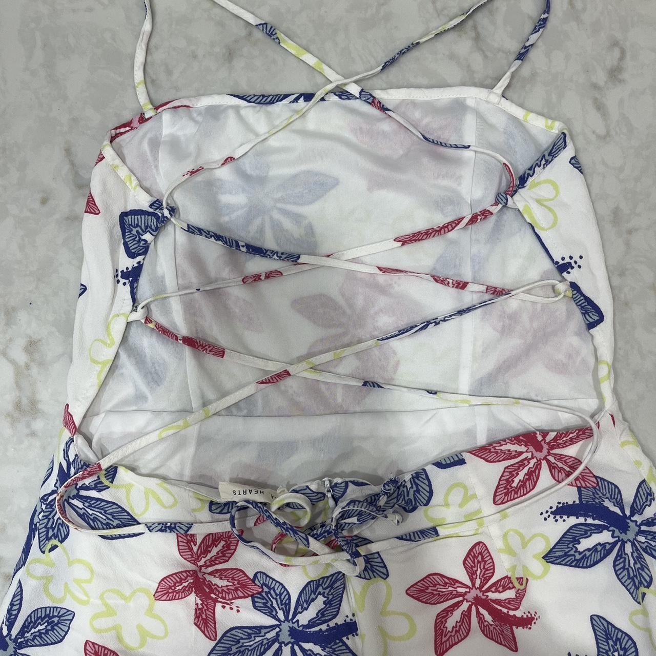 stunning corset back sundress! adjustable, zips up... - Depop