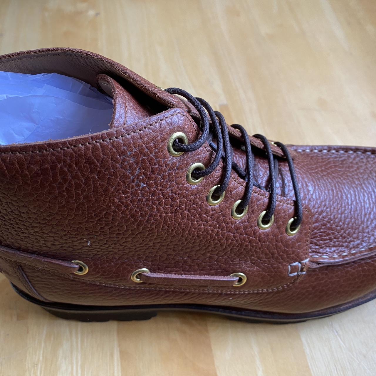 Right foot only. Amputee. Grenson apron tan boot 8.5 - Depop