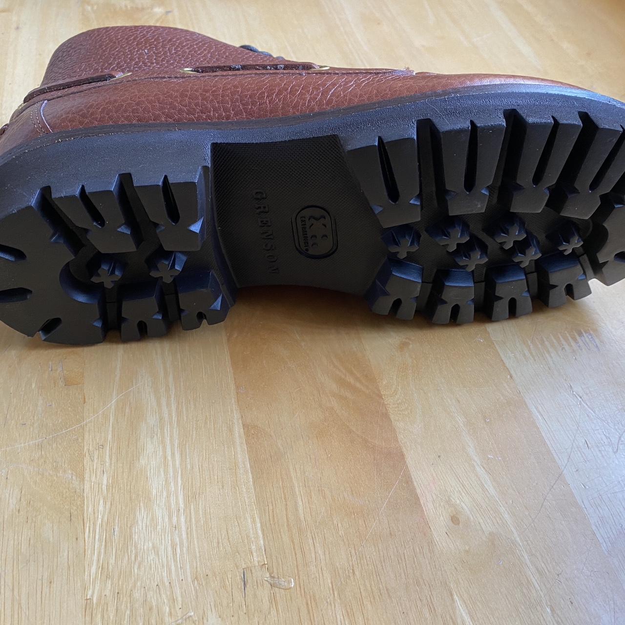 Right foot only. Amputee. Grenson apron tan boot 8.5 - Depop