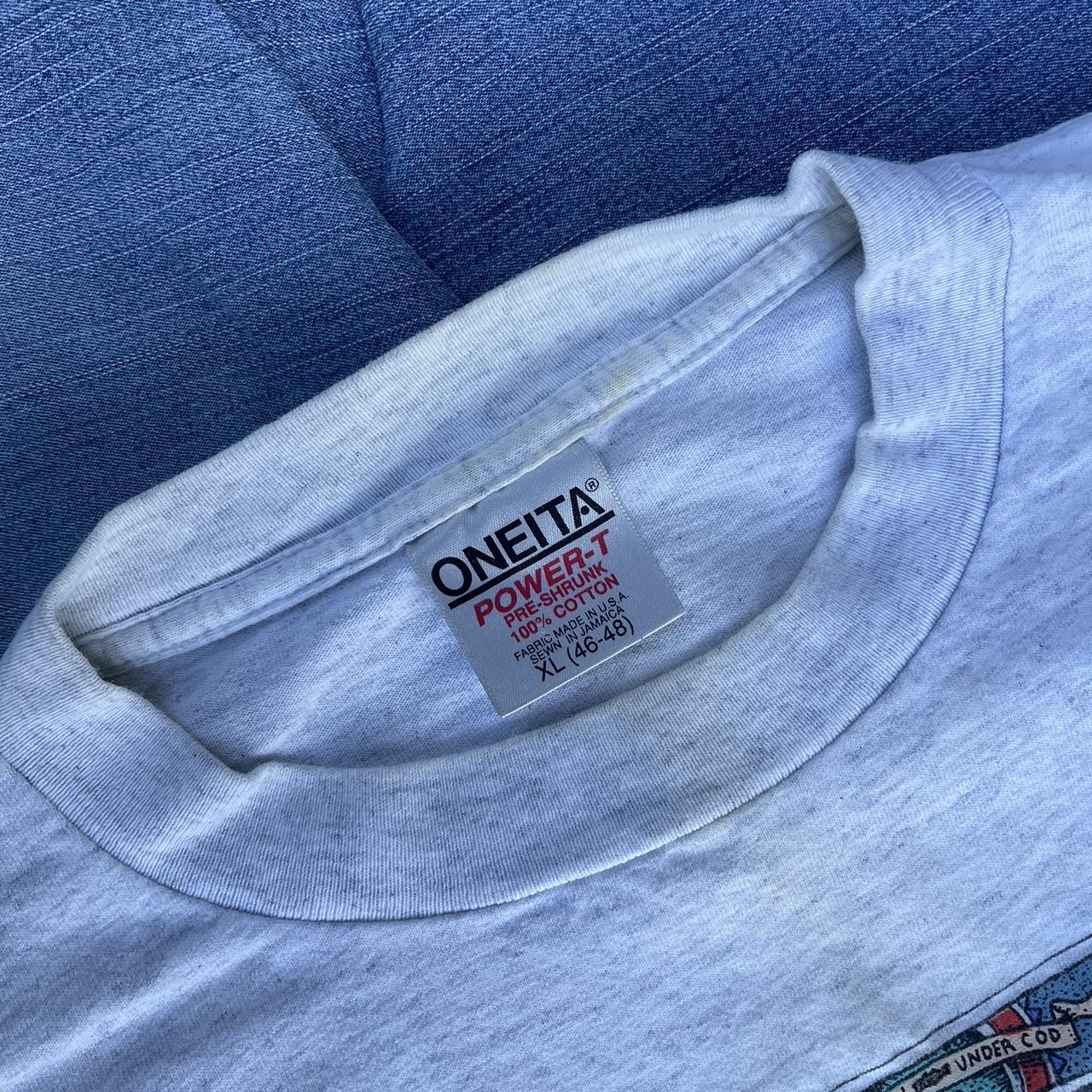 🍁 1991 Single stitch rebel without a Cod Tee sz... - Depop