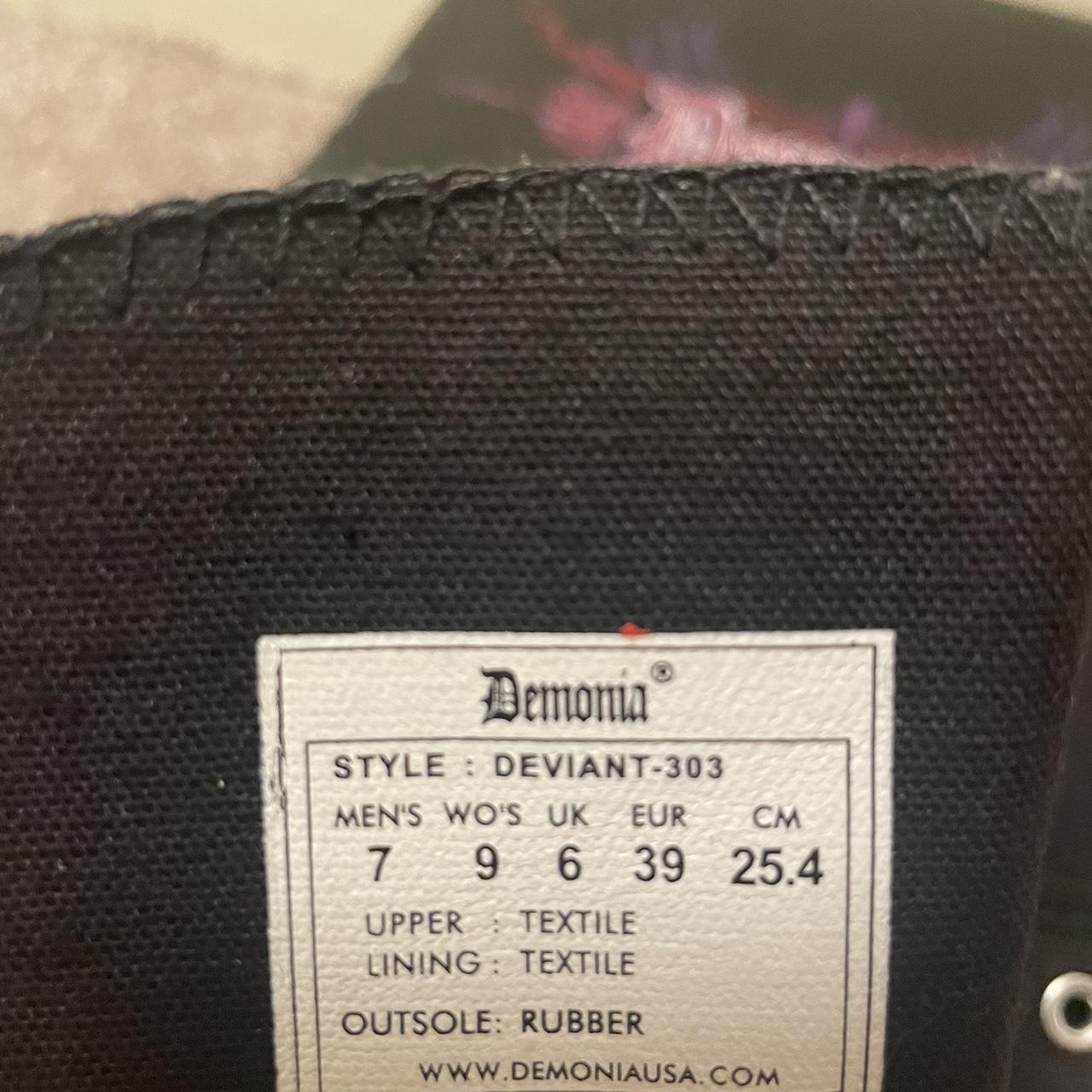 Demonia Deviant 303 knee high sneakers. Mens 7/... - Depop