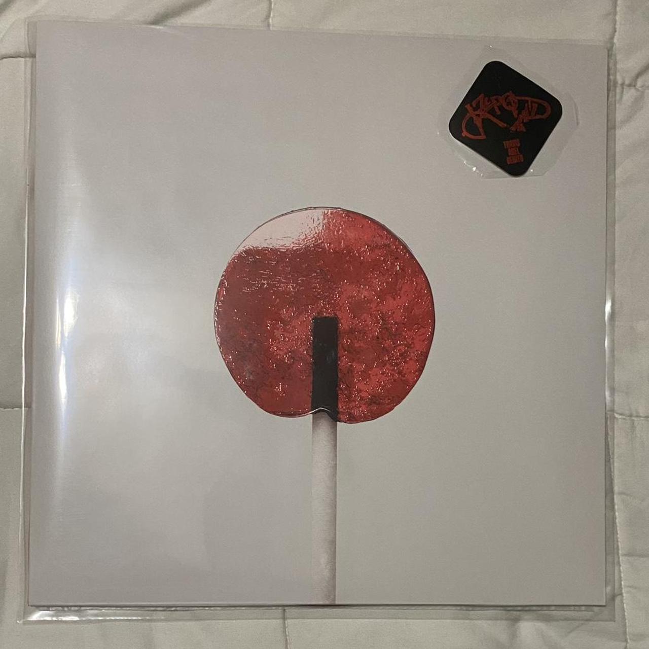 Travis Scott, the Weeknd and Bad Bunny, red pressing... - Depop