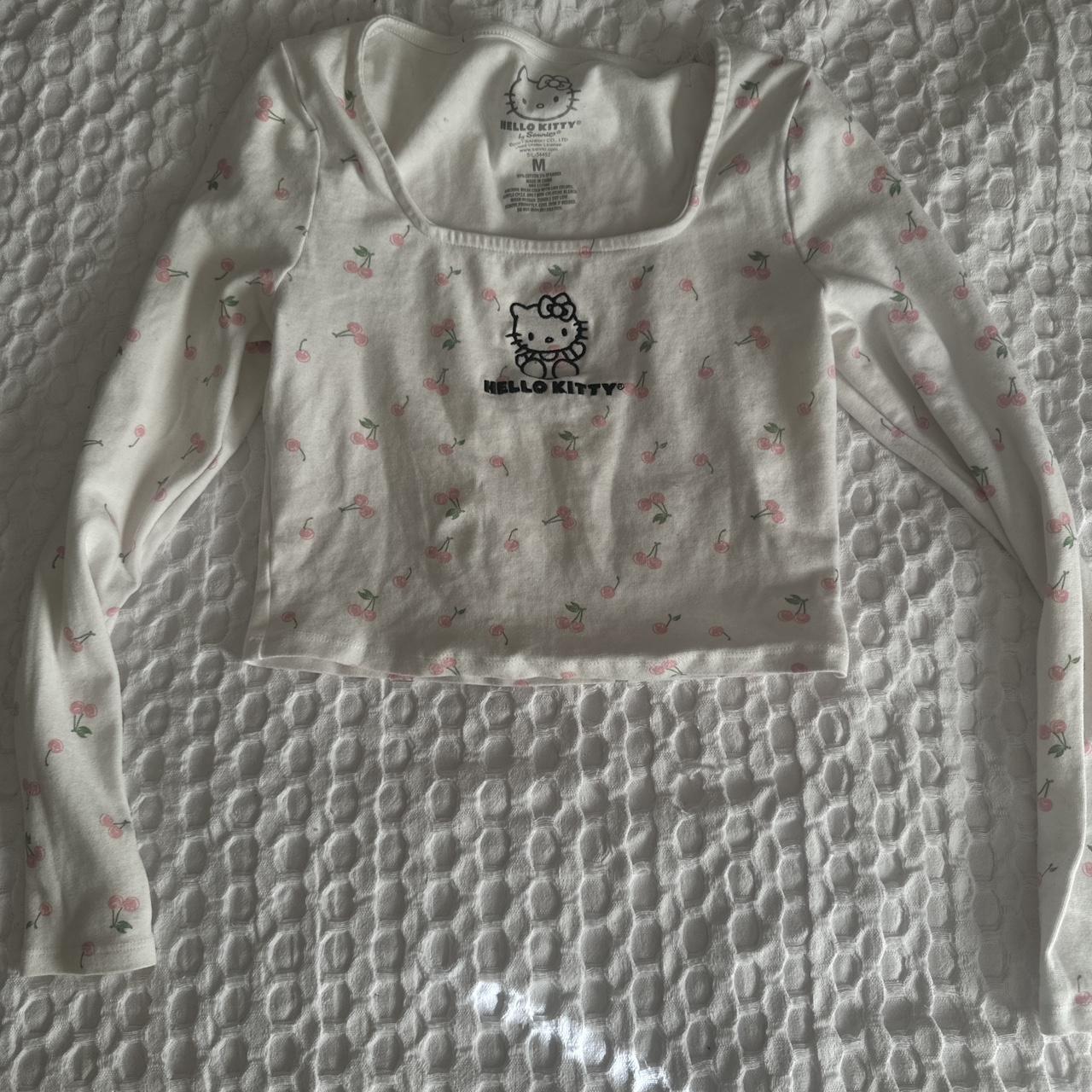 SANRIO | Hello kitty link cherries long sleeved... - Depop