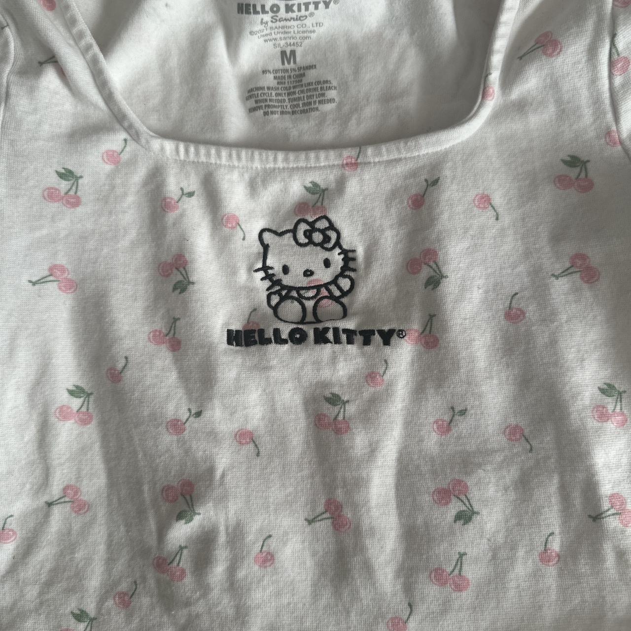 SANRIO | Hello kitty link cherries long sleeved... - Depop
