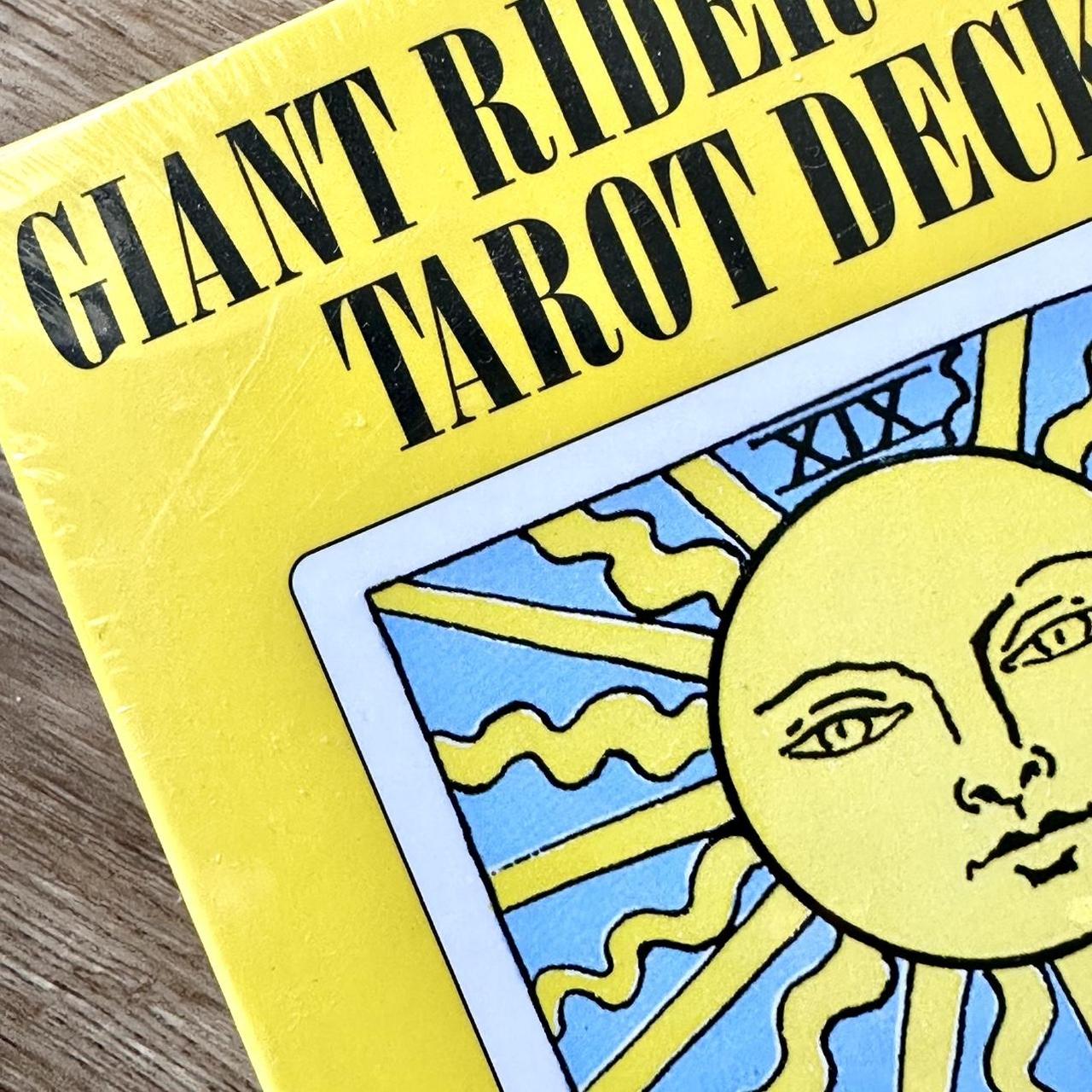 Giant Ryder Waite Tarot cards and guidebook. Brand... - Depop