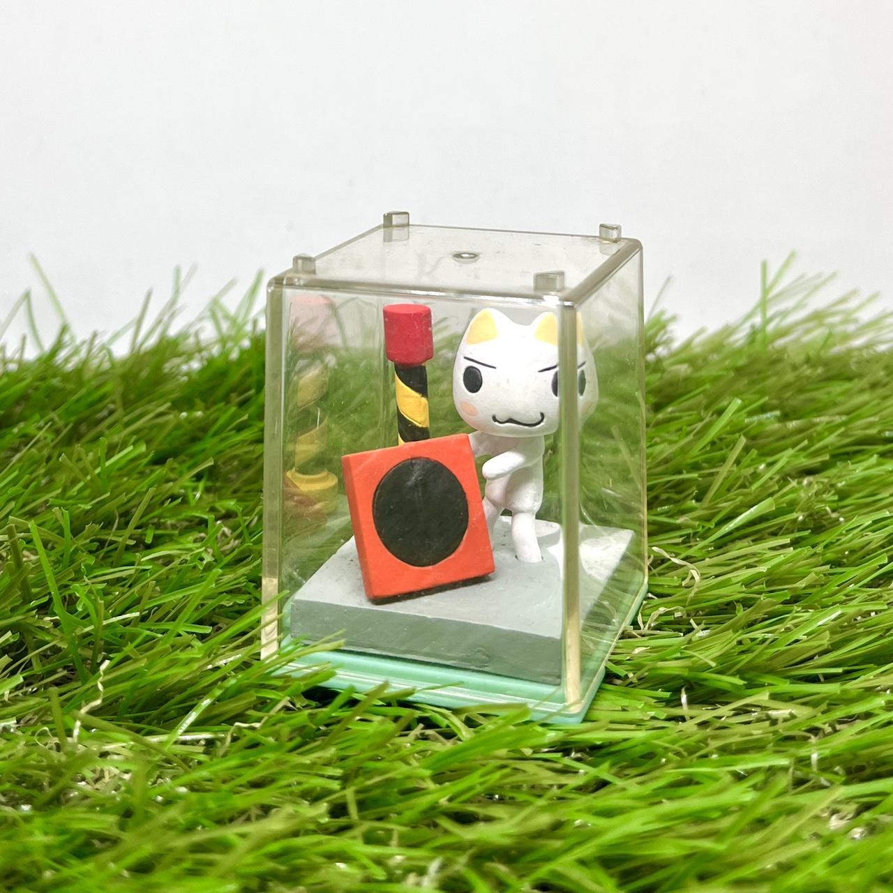 Sony Doko Demo Issyo Kuro Cat with Traffic Cone Mini... | Depop