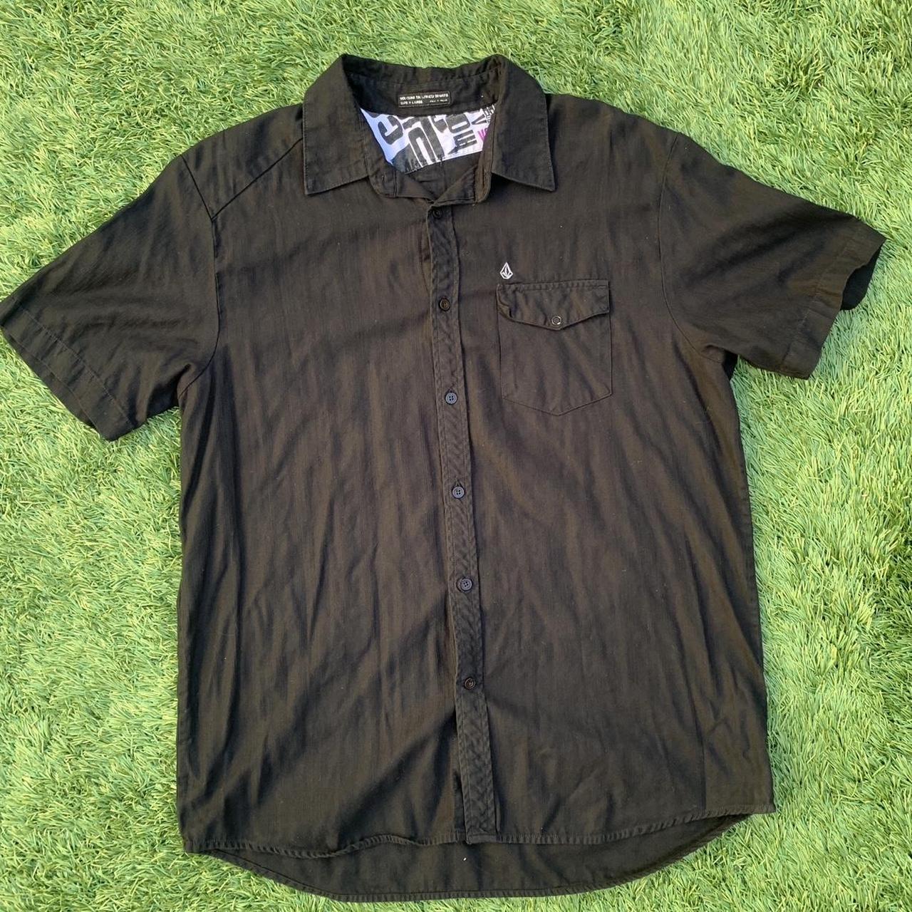 Vintage Volcom Y2K Button Up Early 2000’s Volcom... - Depop