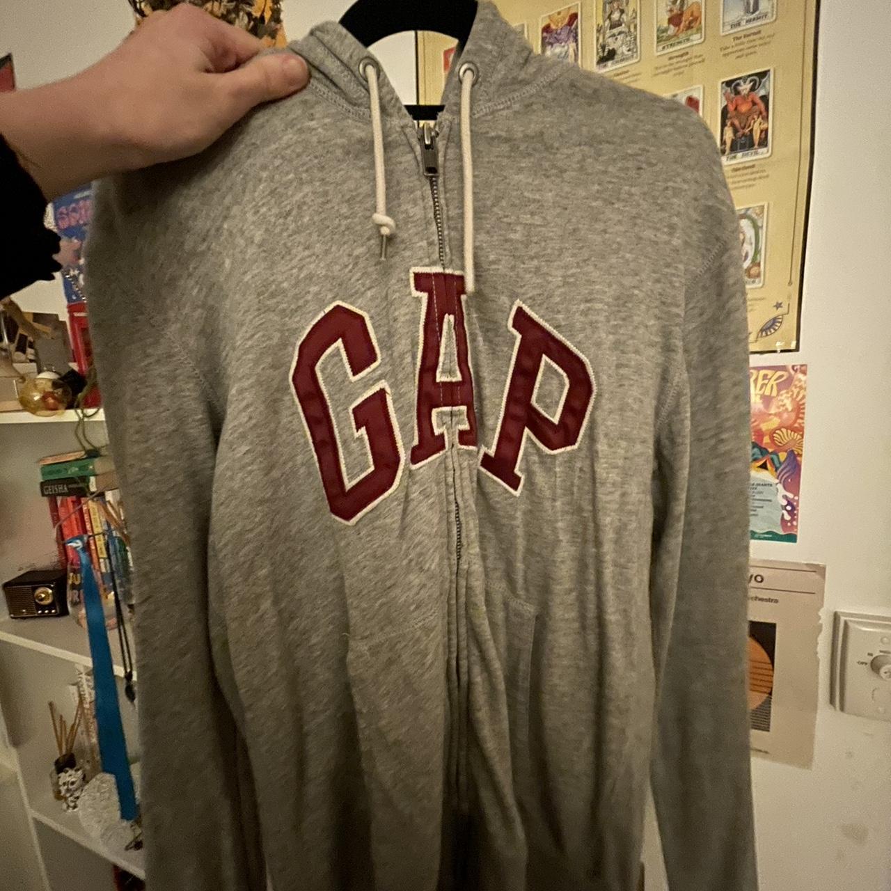 Authentic Gap zip up hoodie Size small - could fit... - Depop