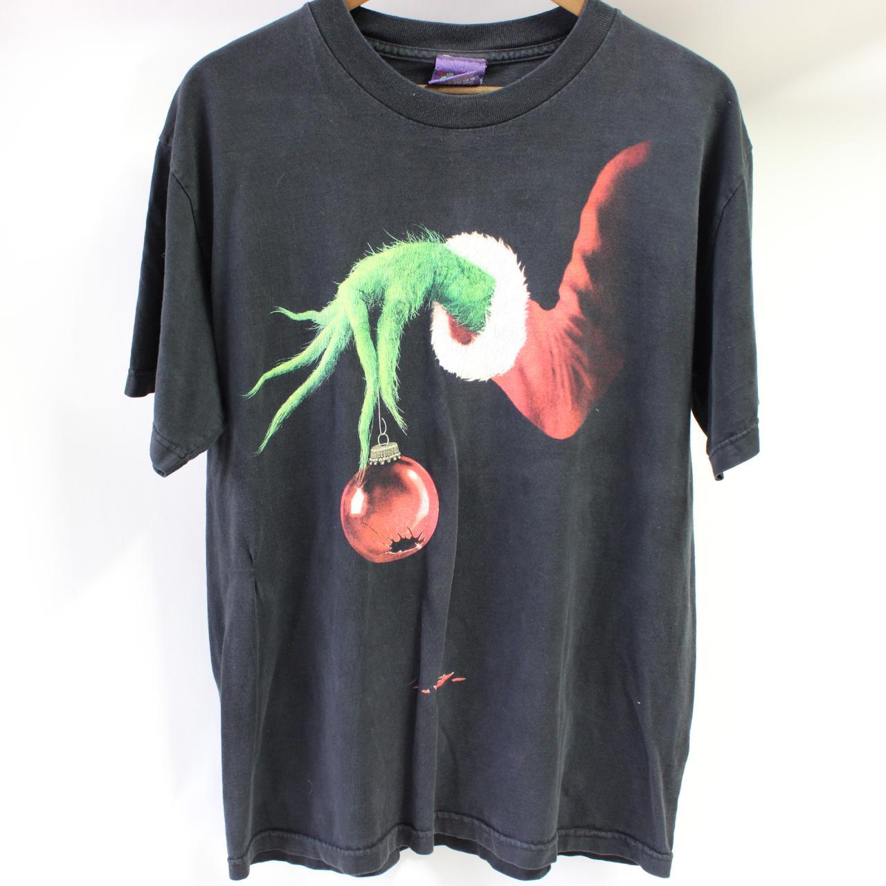 Grinch movie promo size large Tag:... - Depop