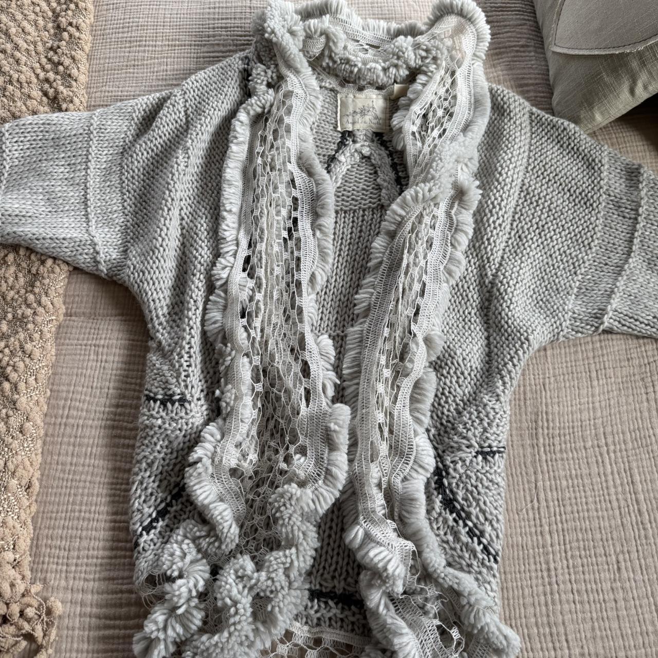 Anthropologie Angel of the North sweater. Half... | Depop