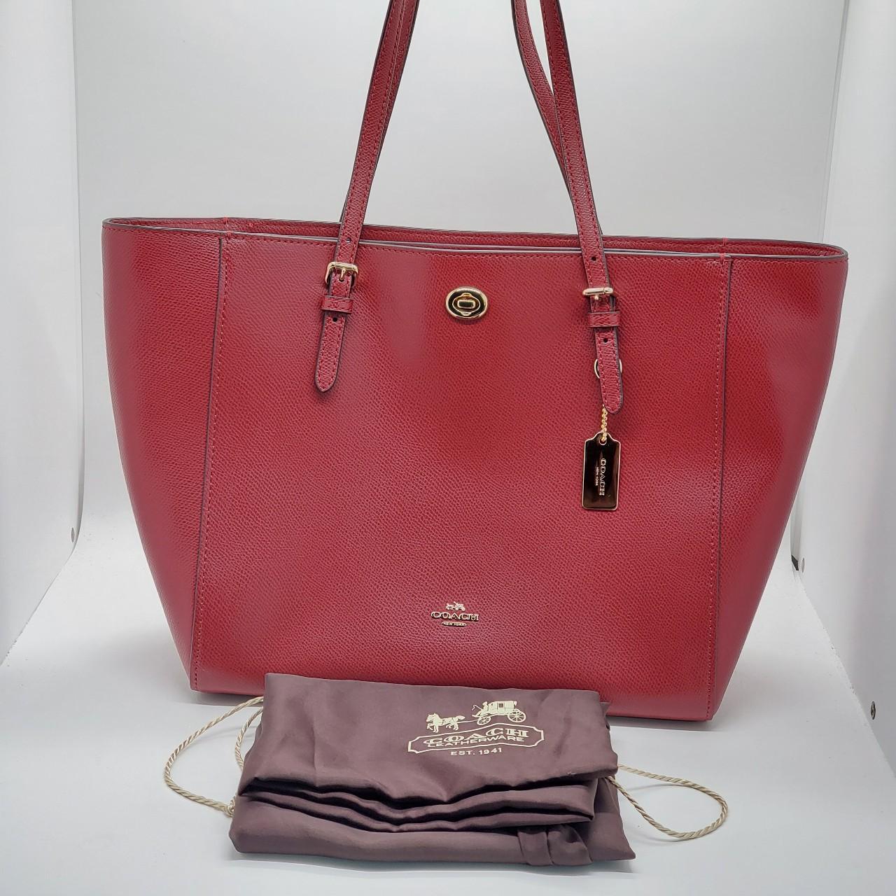 Coach Leather Authentic Tote Bag New NWOT Dimensions... - Depop