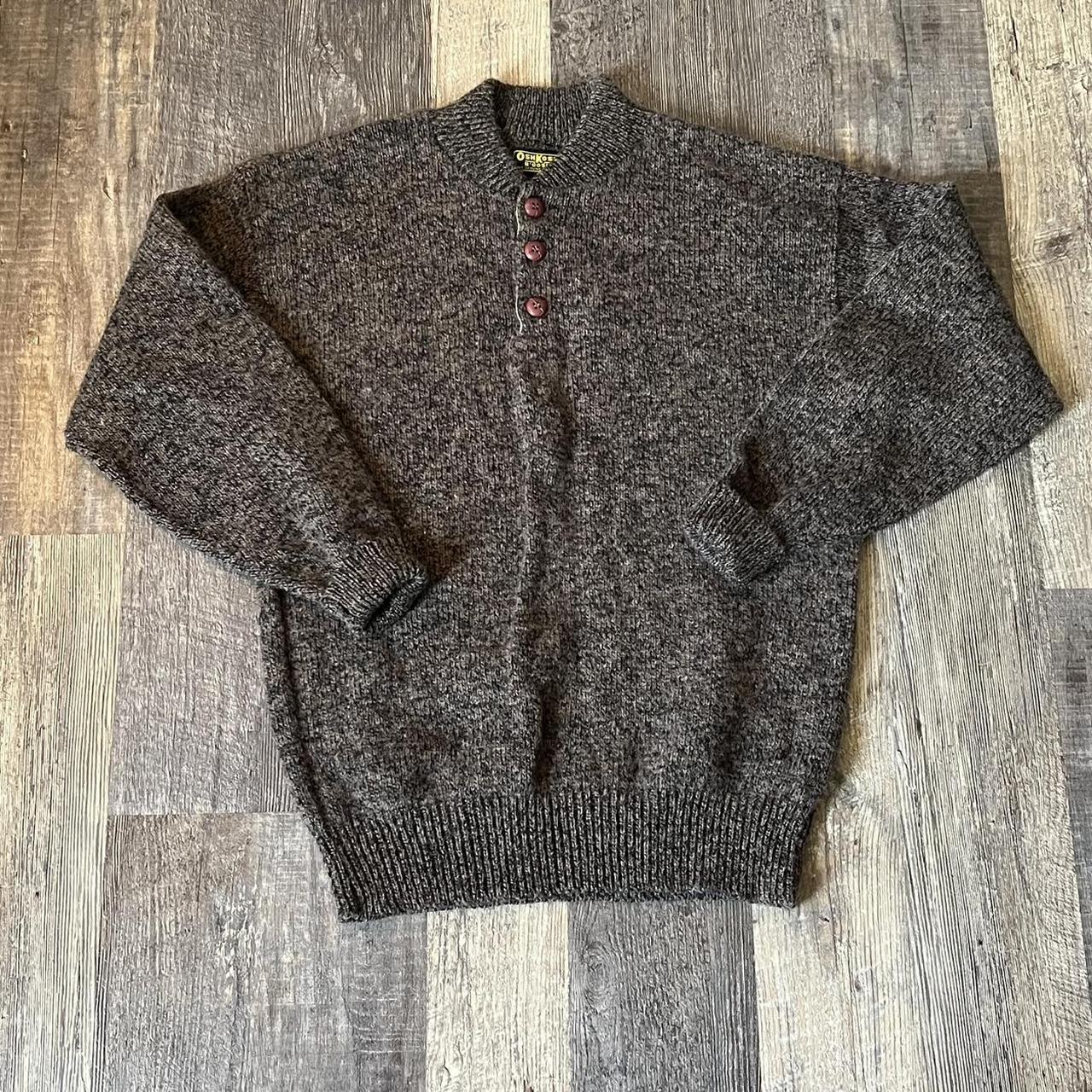 Vintage Osh Kosh B’Gosh Wool Sweater Made in USA... - Depop