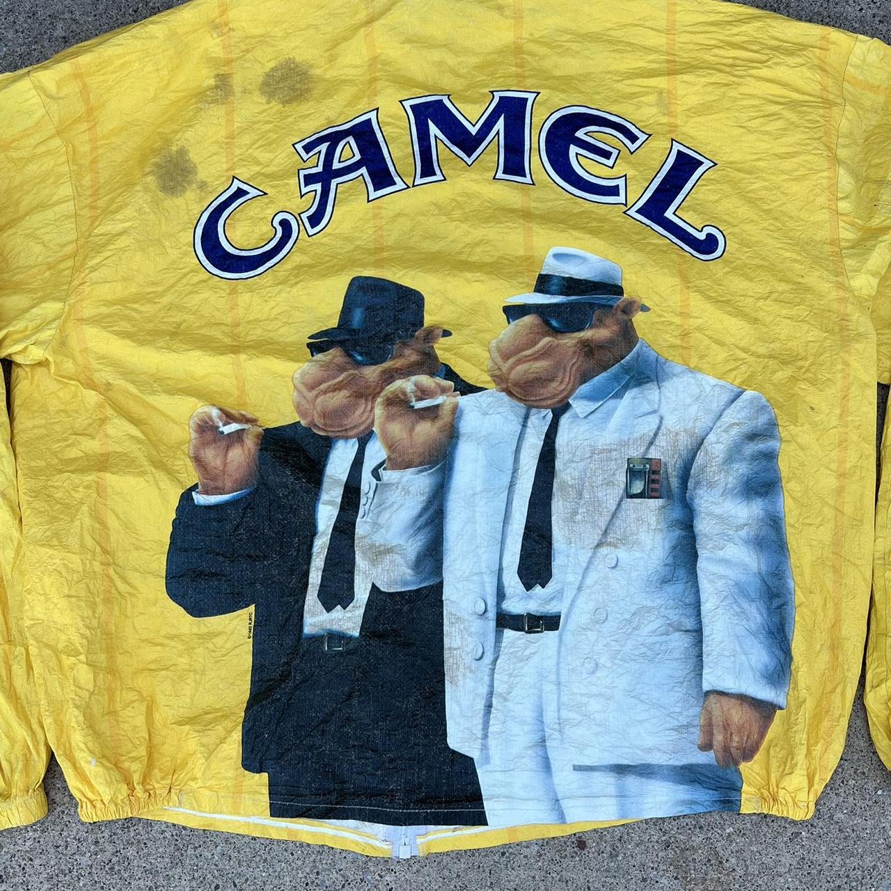 Vintage 90s Camel Cigarettes Windbreaker Super dope... - Depop
