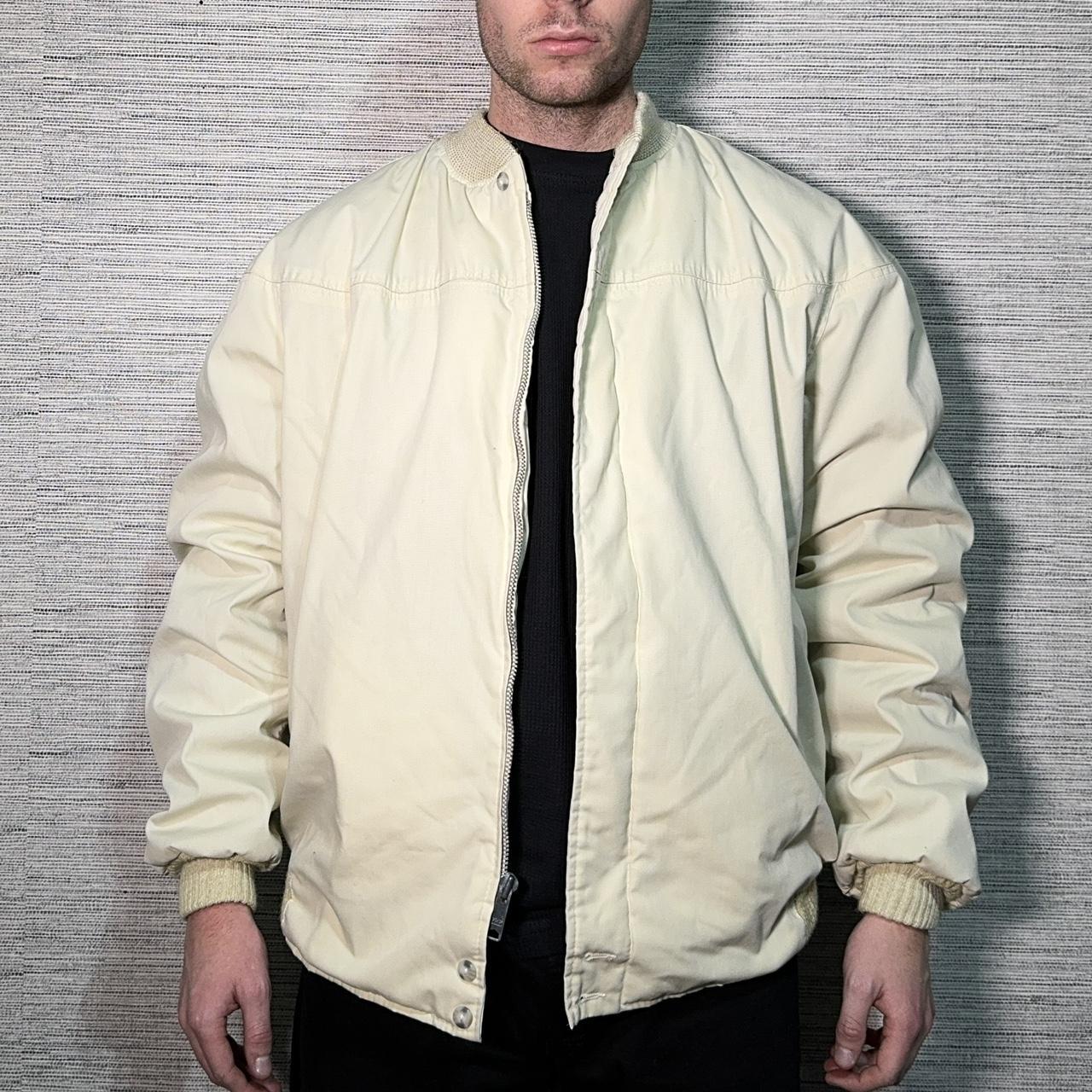 Vintage 80s Bomber Jacket The original varsity by... - Depop