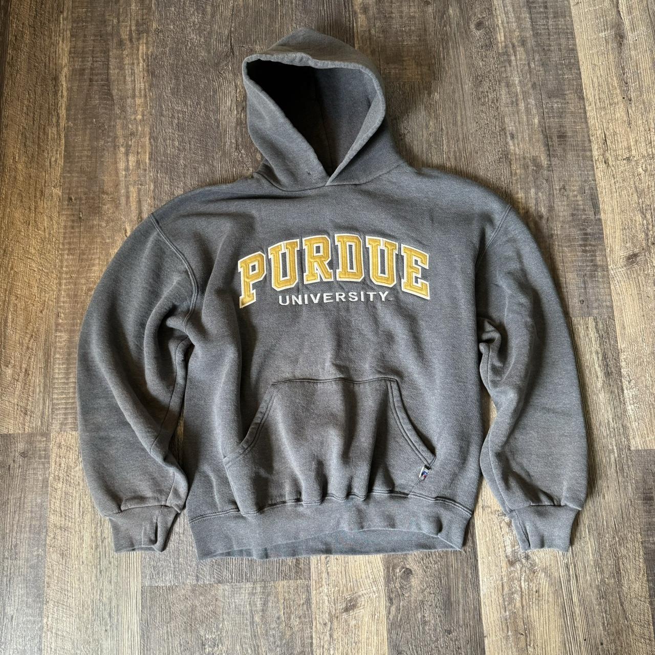 Vintage Purdue University Russell Athletic... - Depop