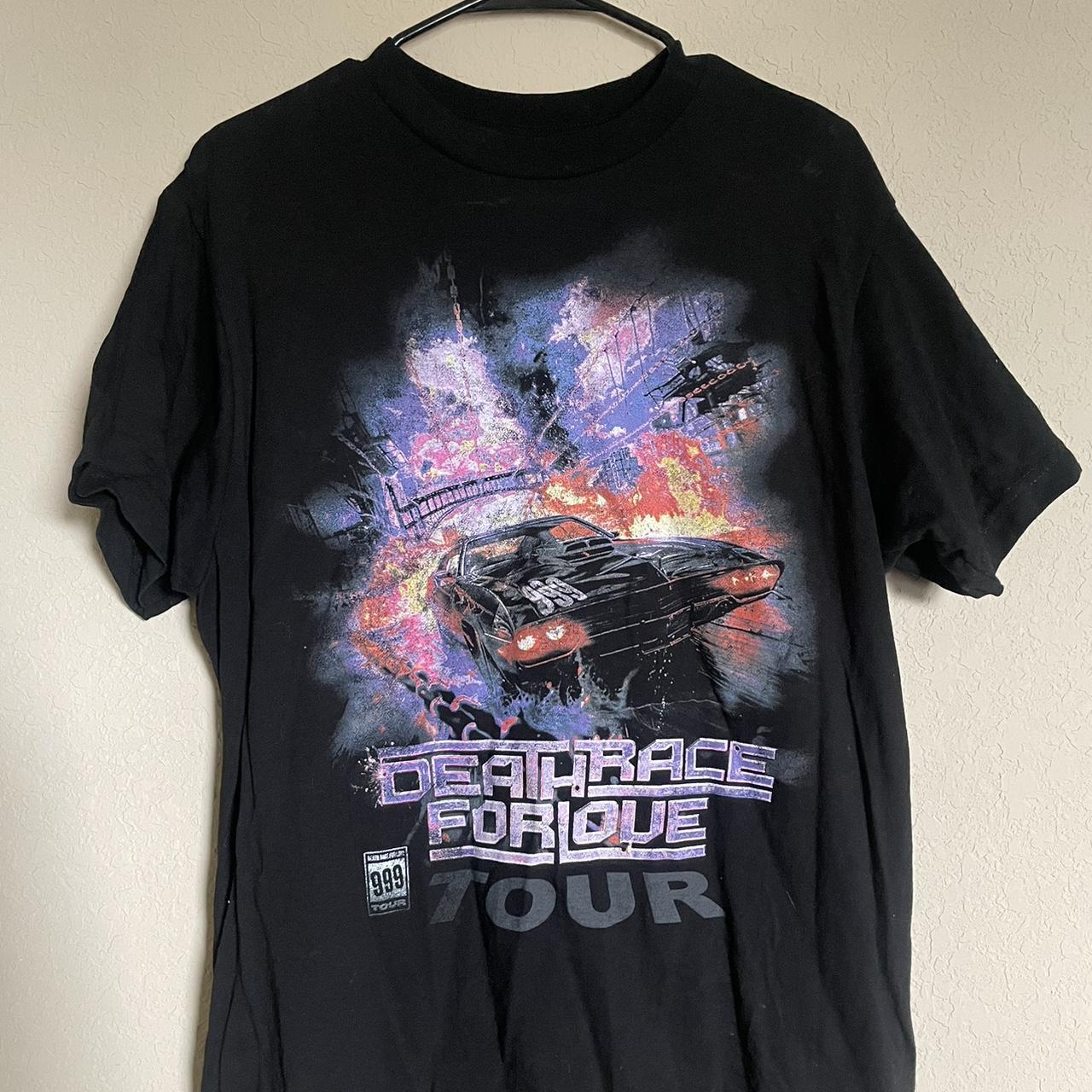 Juice wrld death race for love tour tee 9/10... - Depop