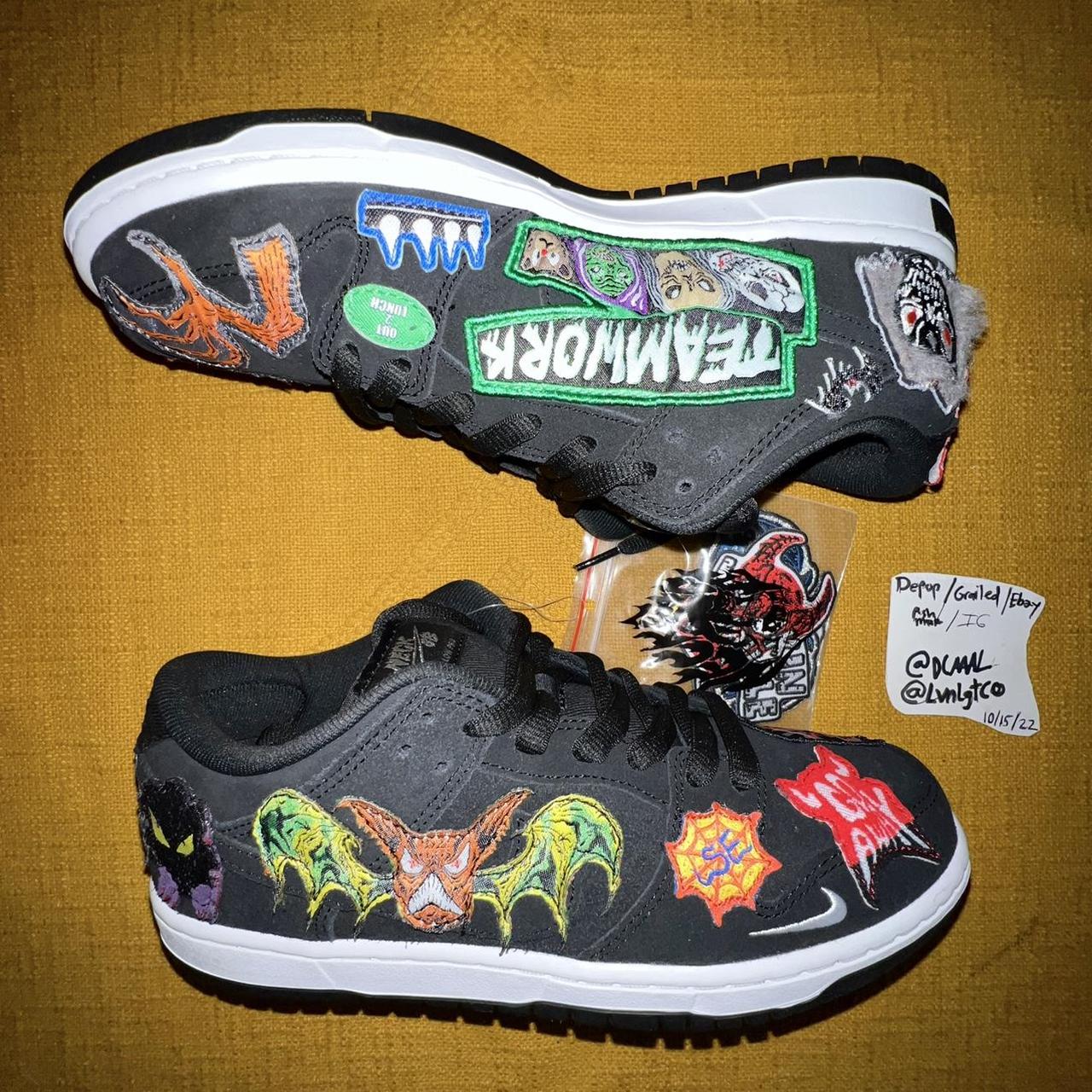 Nike SB dunk low NECK FACE. Size 8.5. New w/... - Depop