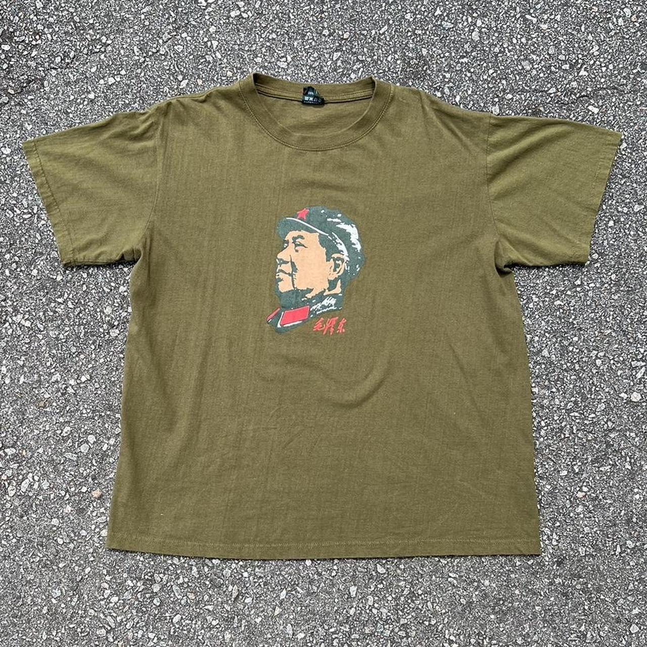 Vintage 00s Mao CCP China tourism t-shirt, Size... - Depop