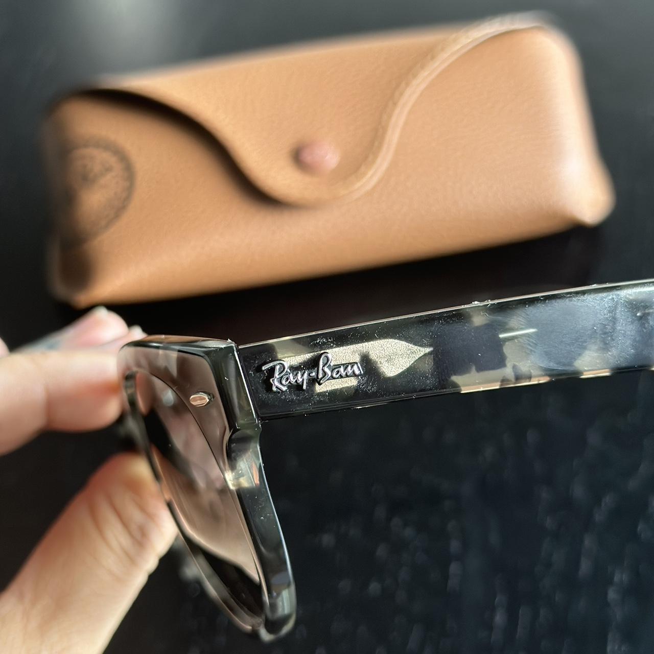 Ray Bans Orion Grey Tortoise Sunglasses. In perfect... - Depop