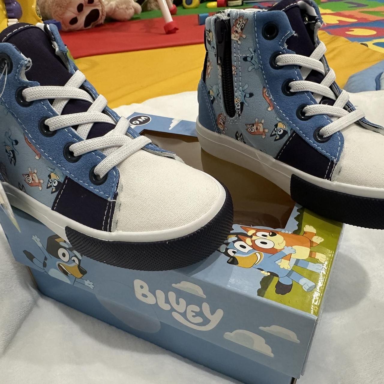 Bluey high-top trainers #kidcore #Bluey #Shoes #New | Depop