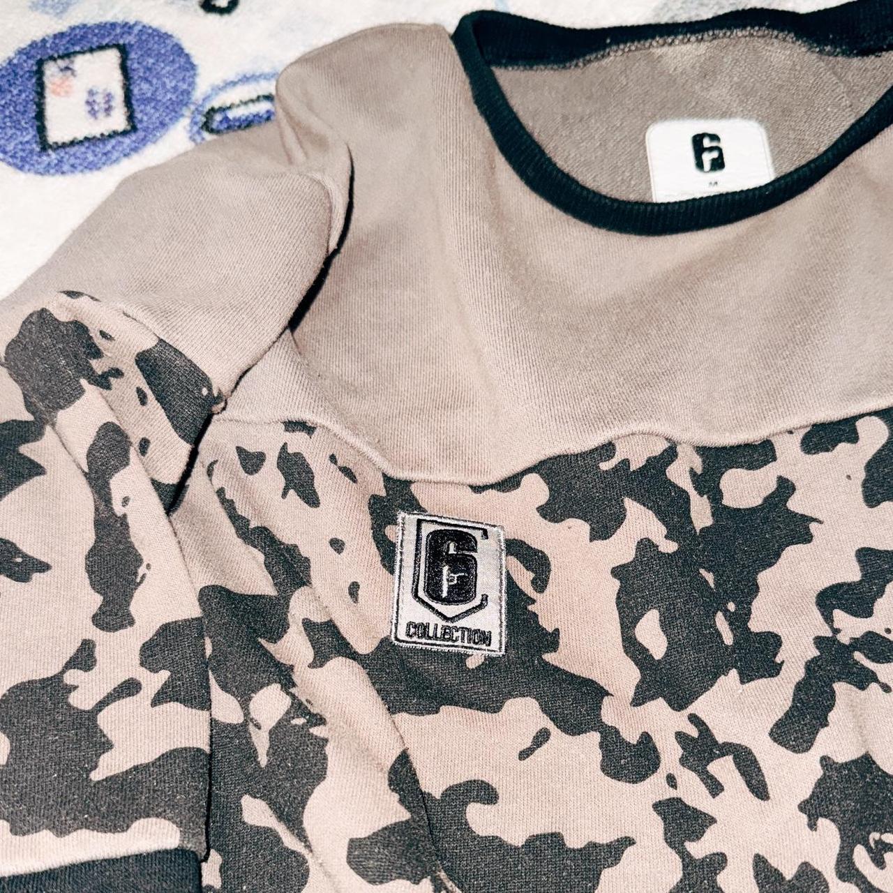 ubisoft rainbow six siege camo sweatshirt mens size... | Depop