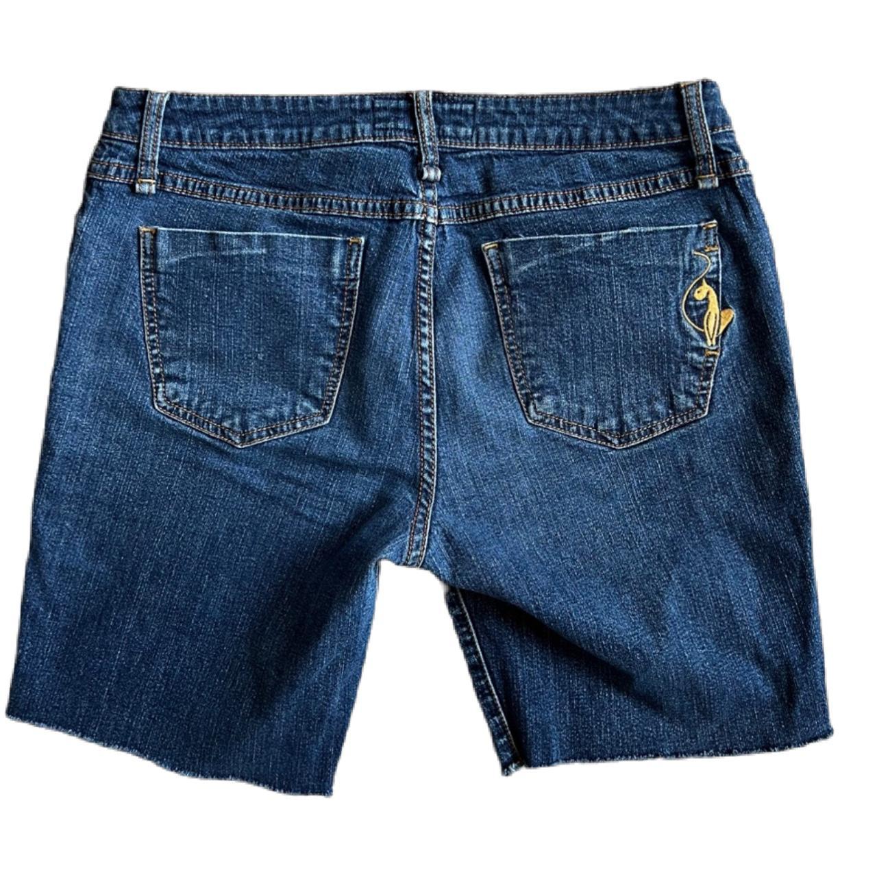 y2k Vintage Baby Phat Denim Jorts #denimshorts | Depop