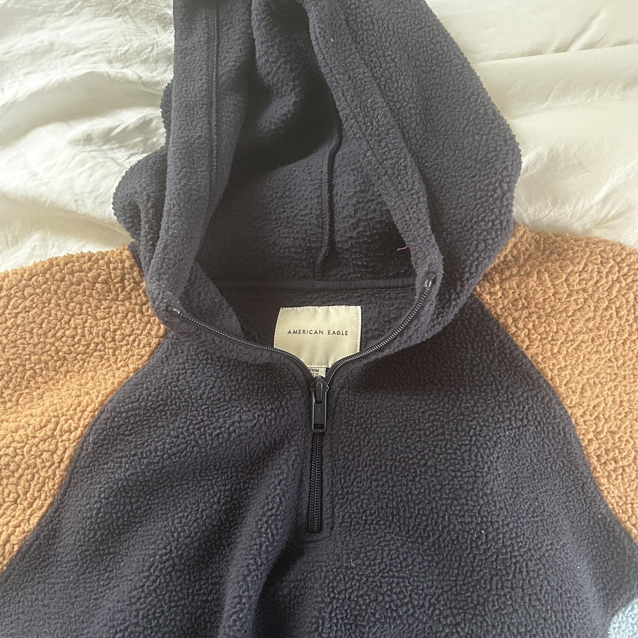 American eagle Sherpa half zip Super soft and cozy - Depop