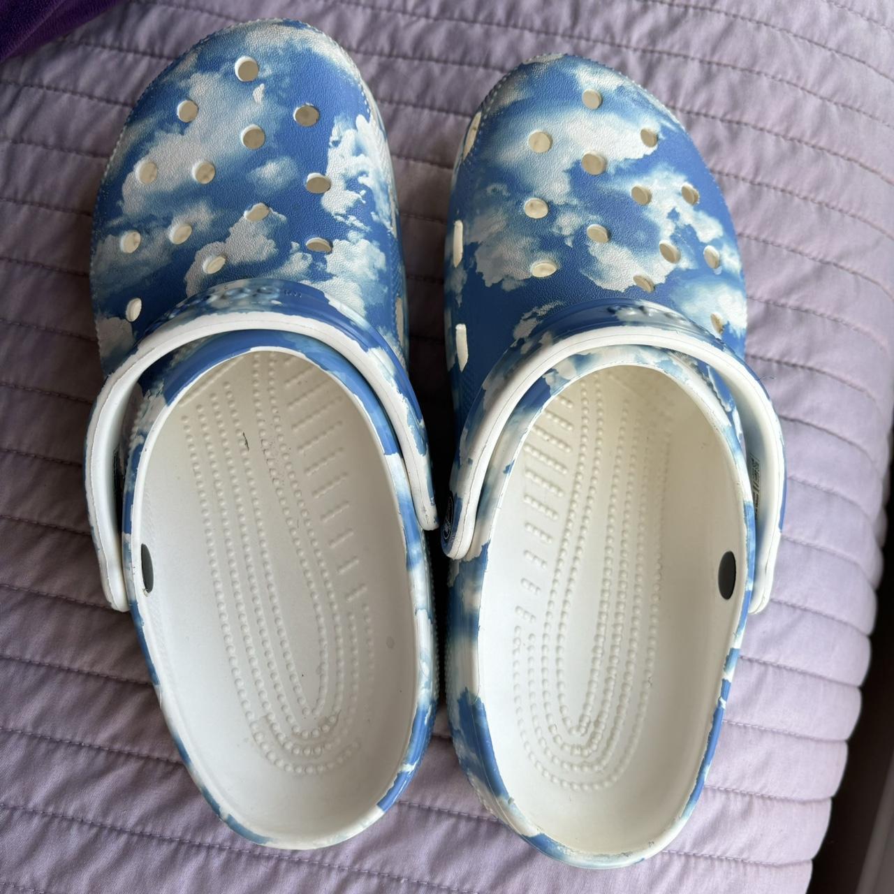 Cloud crocs US size women’s 10/mens 8 slightly worn... - Depop