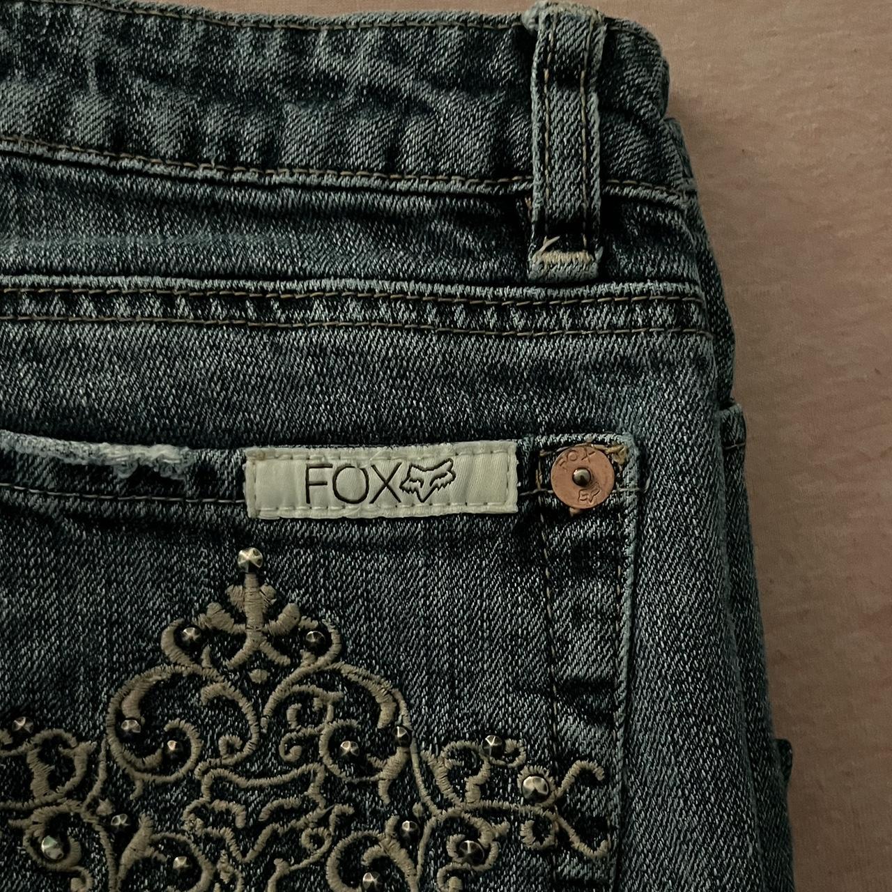 FOX LOW RISED BOOTCUT JEANS -very low rised... - Depop