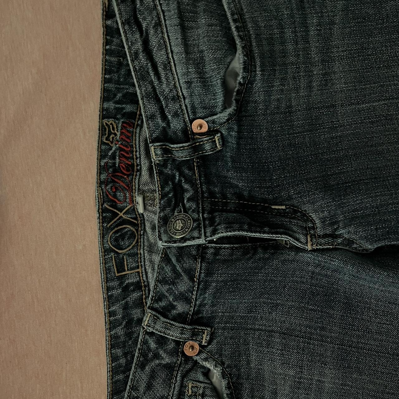 FOX LOW RISED BOOTCUT JEANS -very low rised... - Depop