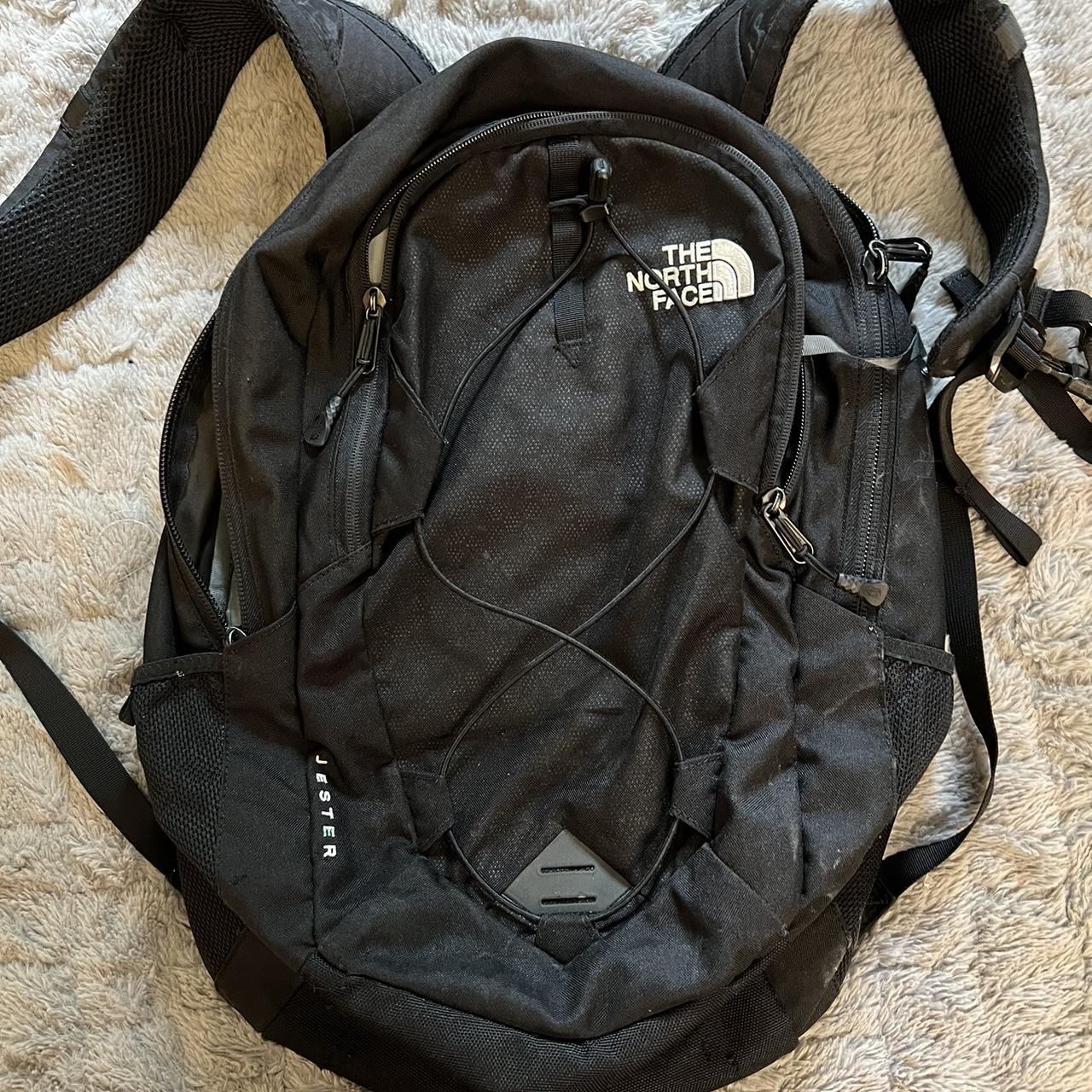 The North Face Jester black backpack #northface... - Depop