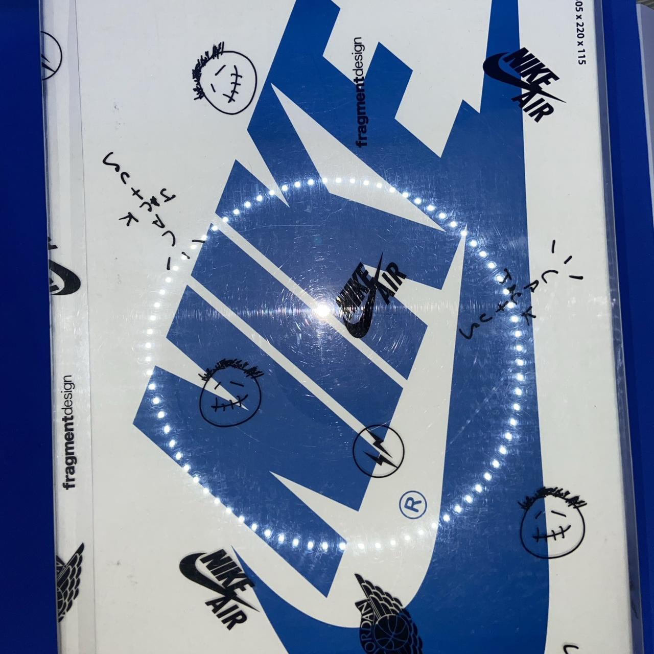 Travis Scott Fragments Retro Ones Size 10 Never... - Depop